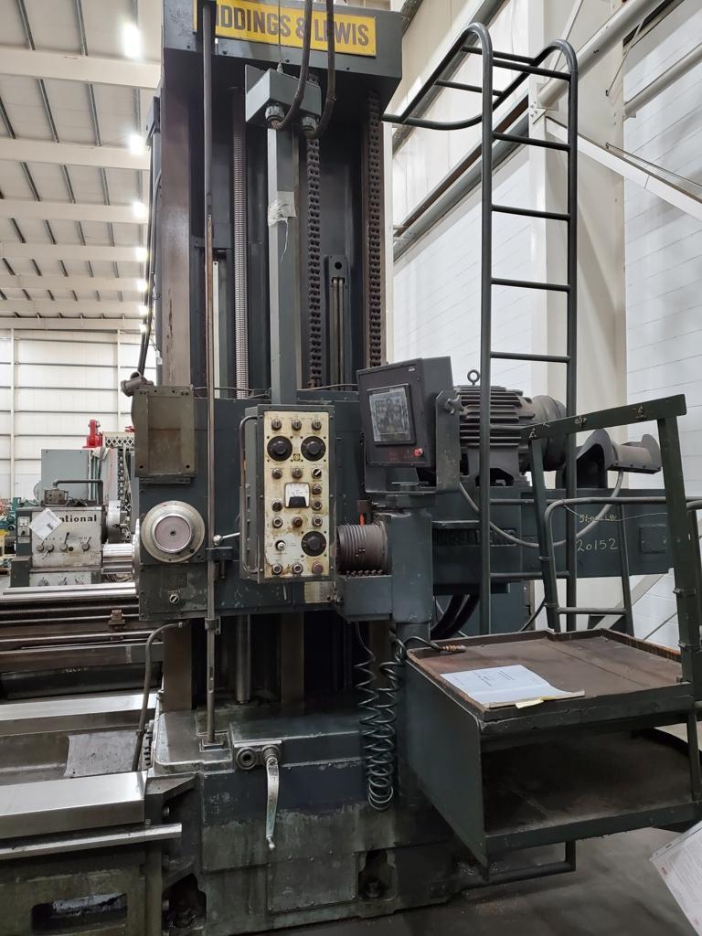 5″ GIDDINGS & LEWIS MODEL 70-H5-T TABLE TYPE HORIZONTAL BORING MILL ...