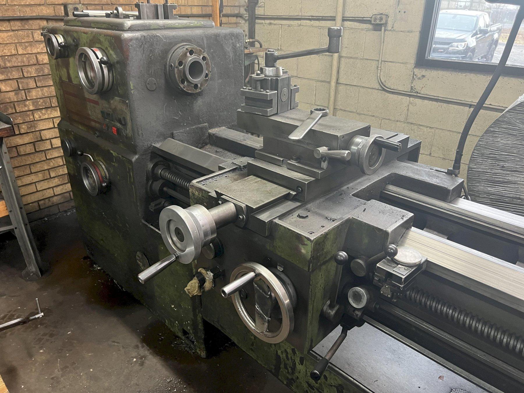 22″ X 120″ MACHINE-TOOL MODEL #230 ENGINE LATHE: STOCK #17876