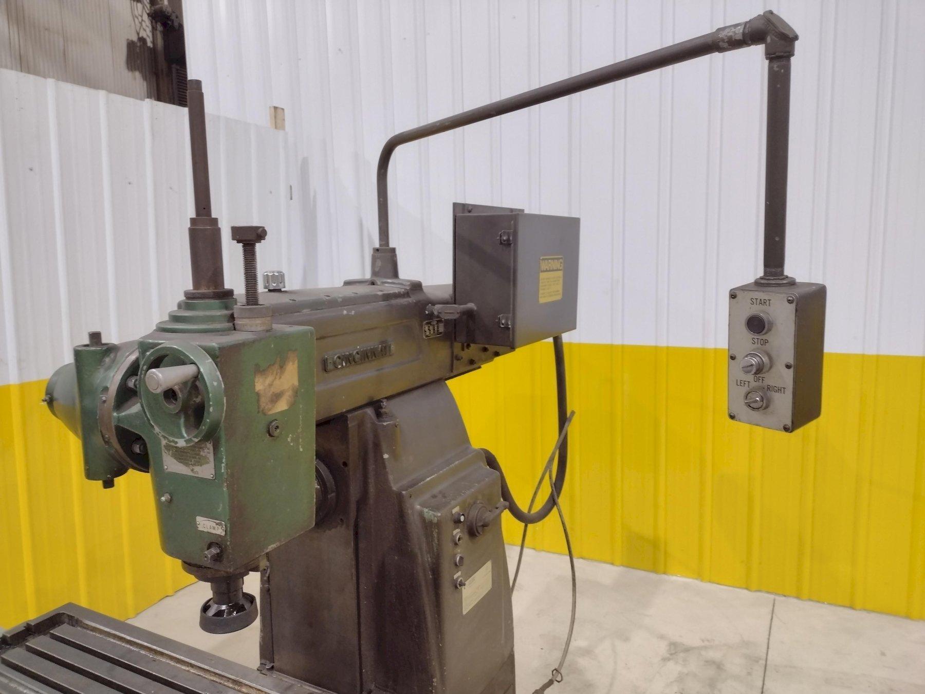 CINCINNATI MILACRON VERTICAL/HORIZONTAL MILLING MACHINE MODEL DH: STOCK ...