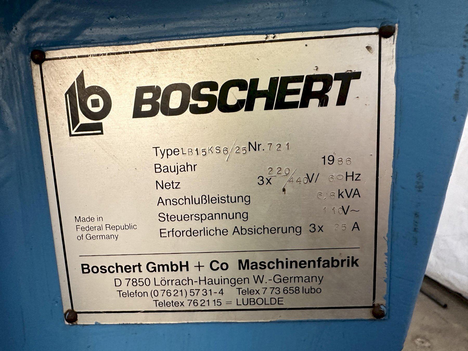 BOSCHERT LB15KS6/25 - Notching Machines | Machine Hub