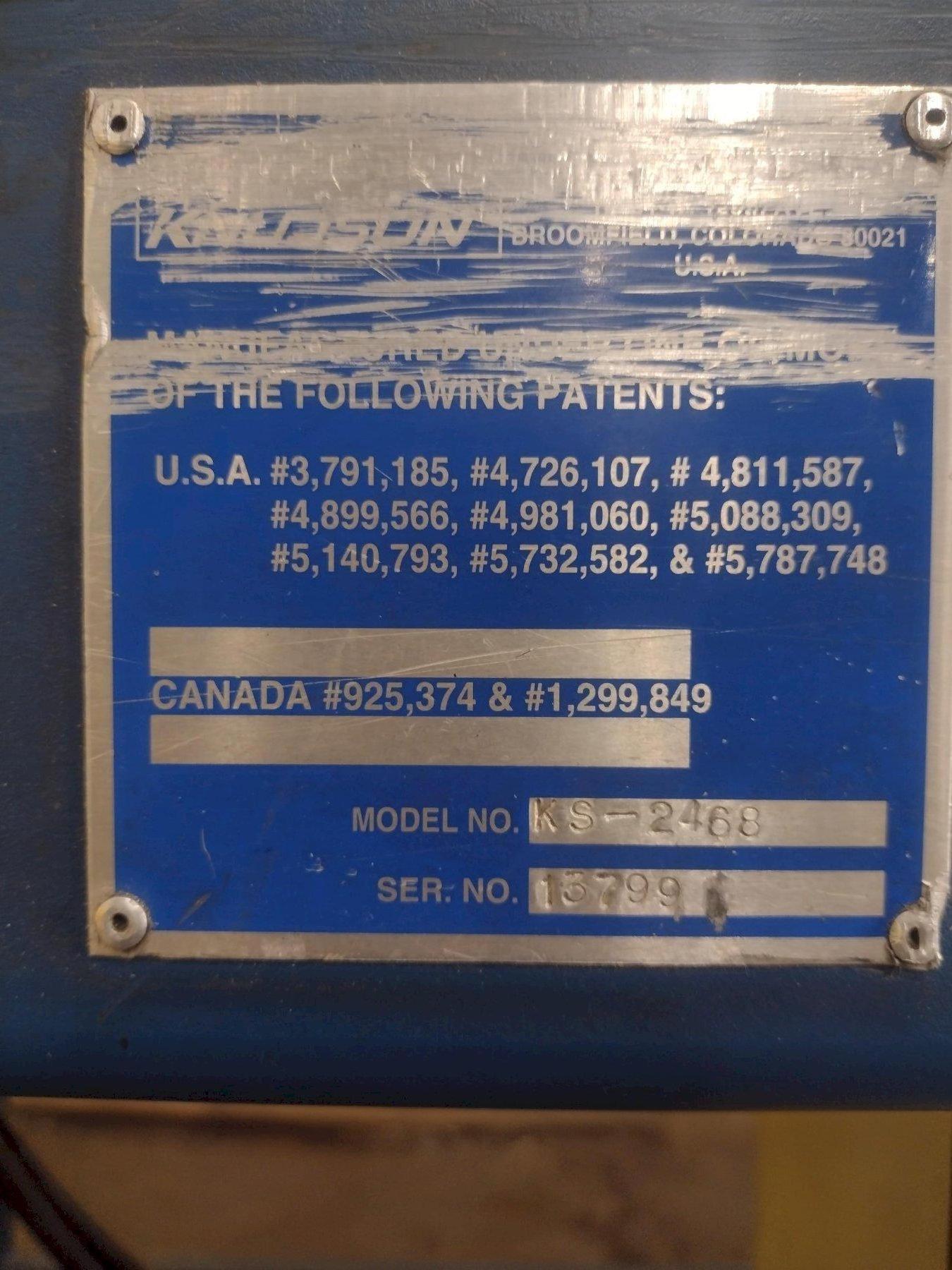 12 STAND X 10″ KNUDSON STUD & TRACK FRAMING ROLLFORMER, WITH AMS XL 200 ...