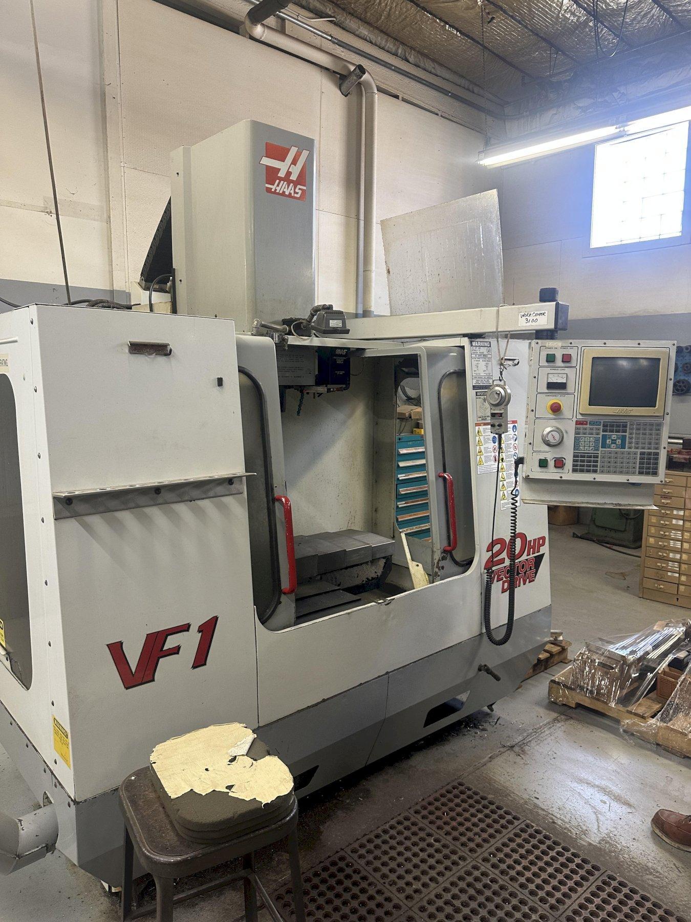 2000 HAAS VF-1 CNC VERTICAL MACHINING CENTER: STOCK #22416