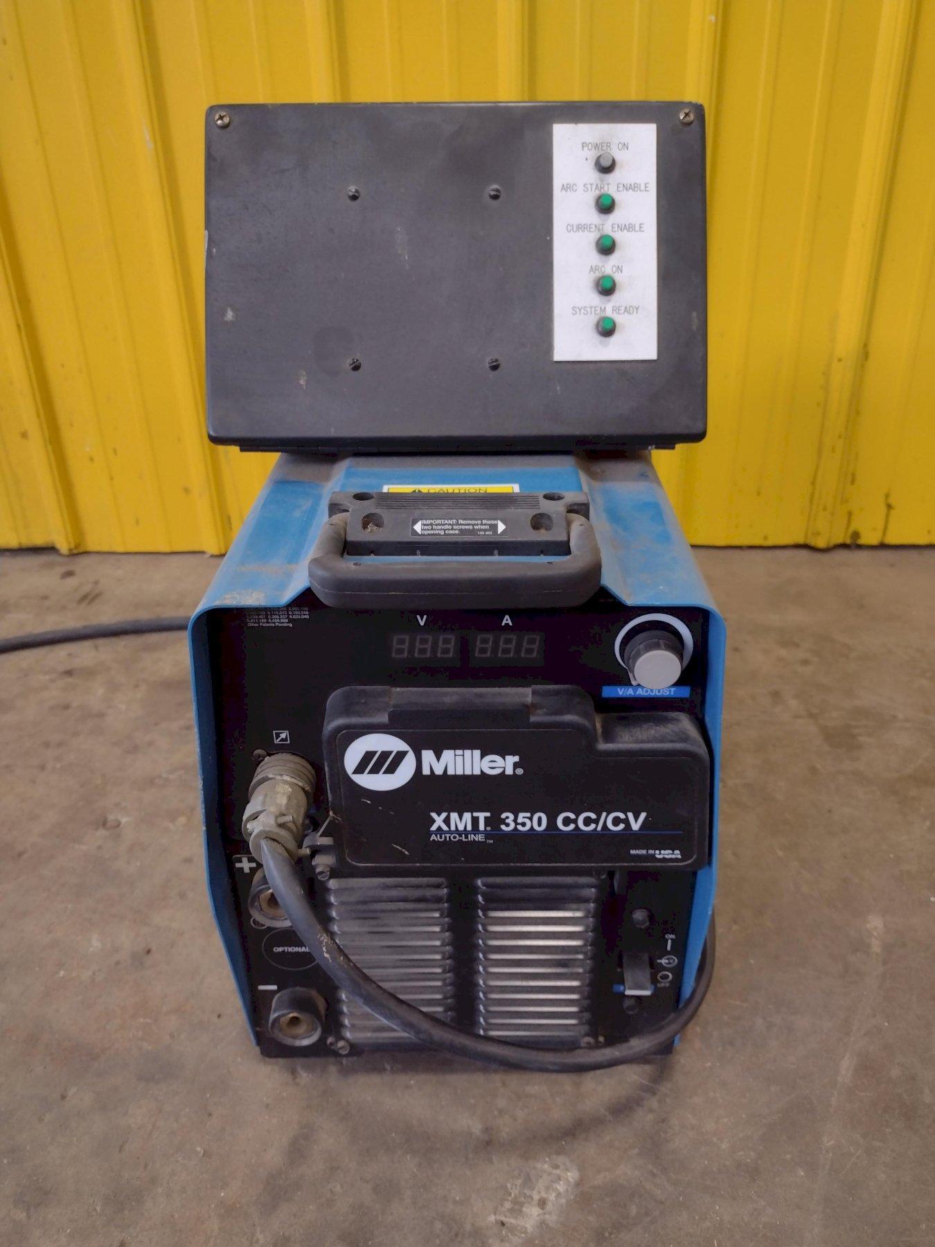 350 AMP MILLER MODEL XMT 350 PORTABLE WELDER: STOCK #14972
