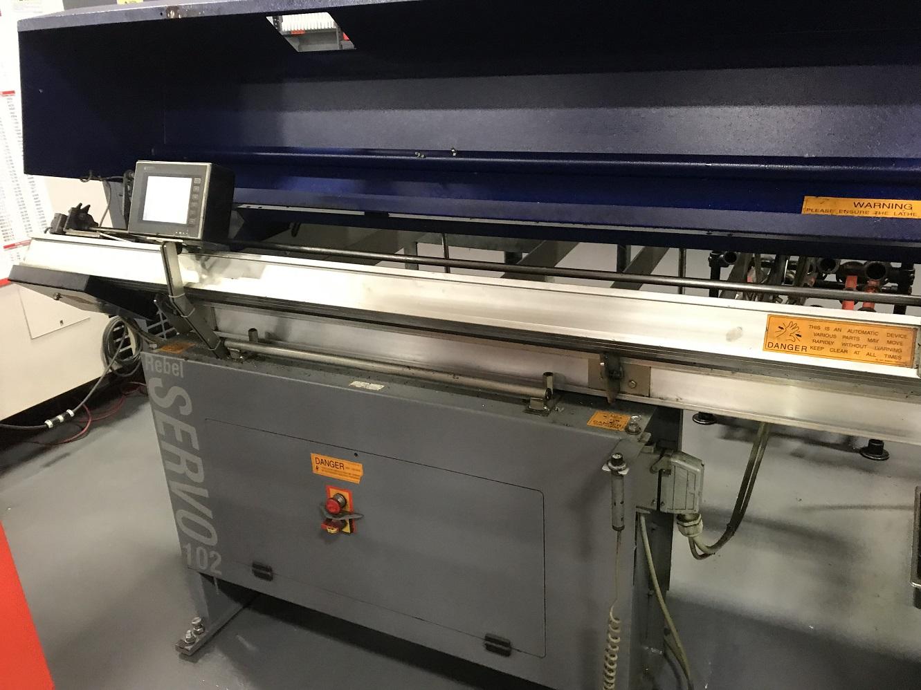 Okuma Captain L370BBW CNC Lathe, OSP P200L, 21″ Swing, 2.75″ Bar ...