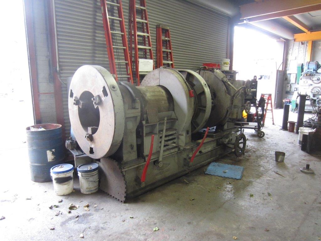 18″ Landis Stationary Pipe Threading and Cut-Off Machine