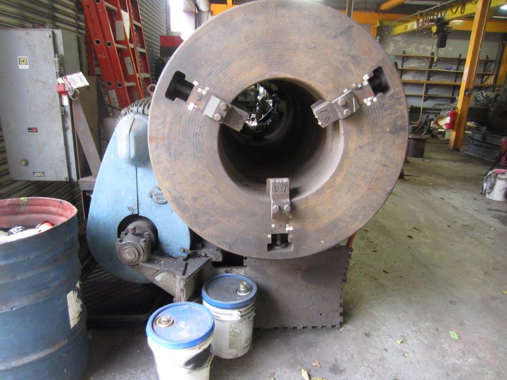 18″ Landis Stationary Pipe Threading and Cut-Off Machine