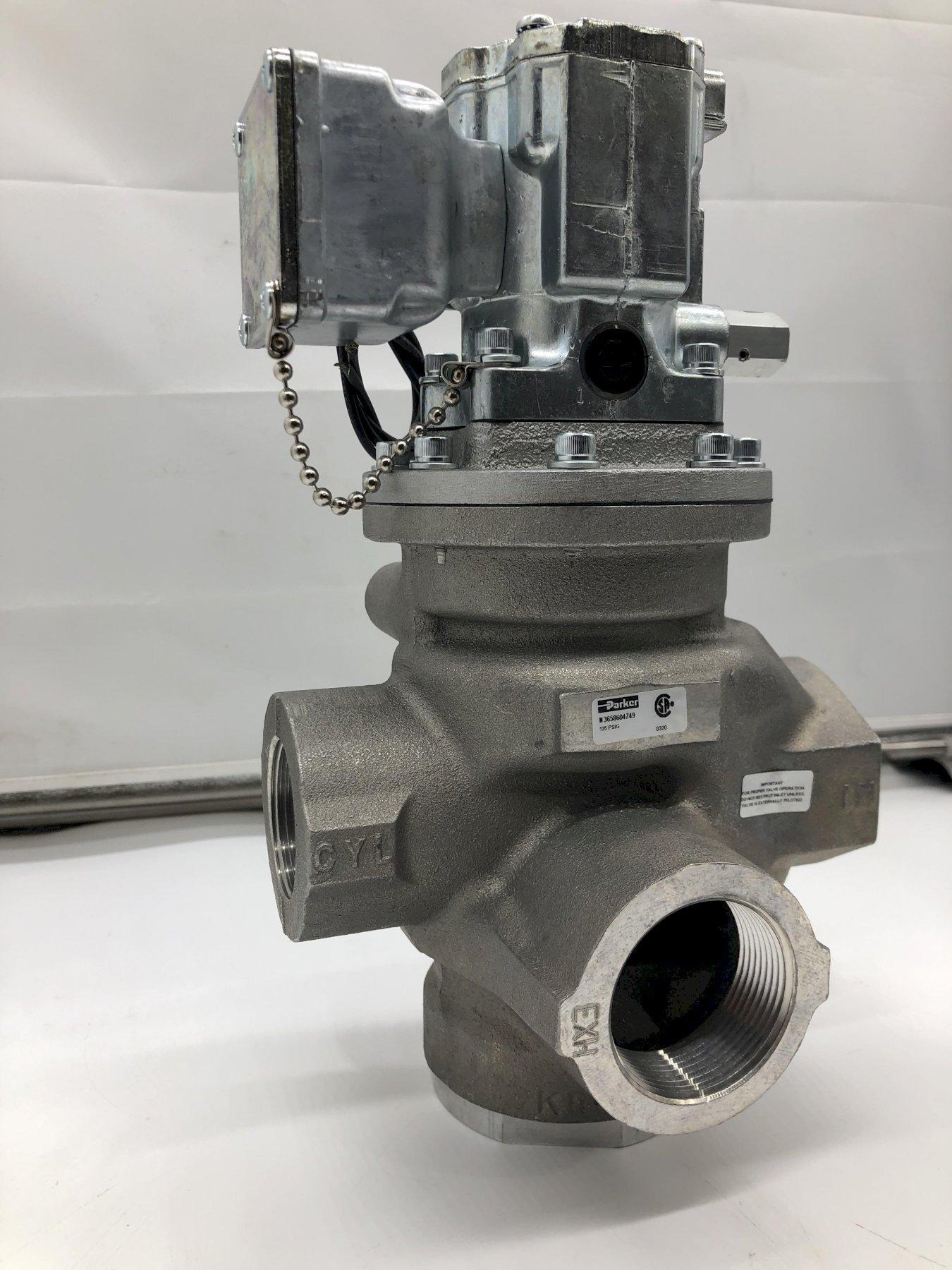 PARKER PNEUMATIC VALVE: STOCK 17228