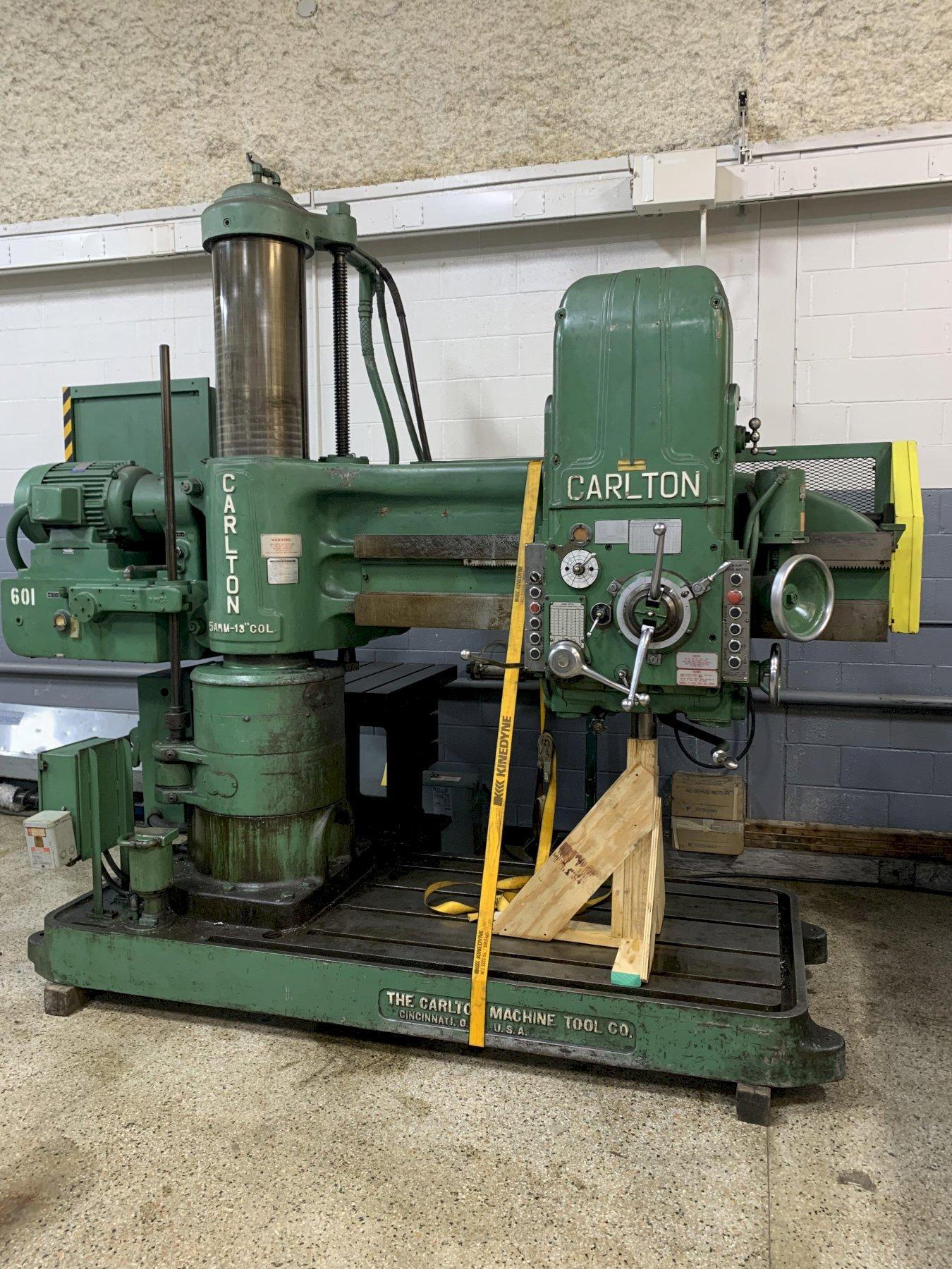 Carlton 5′ x 13″ Radial Arm Drilling Machine | AMC