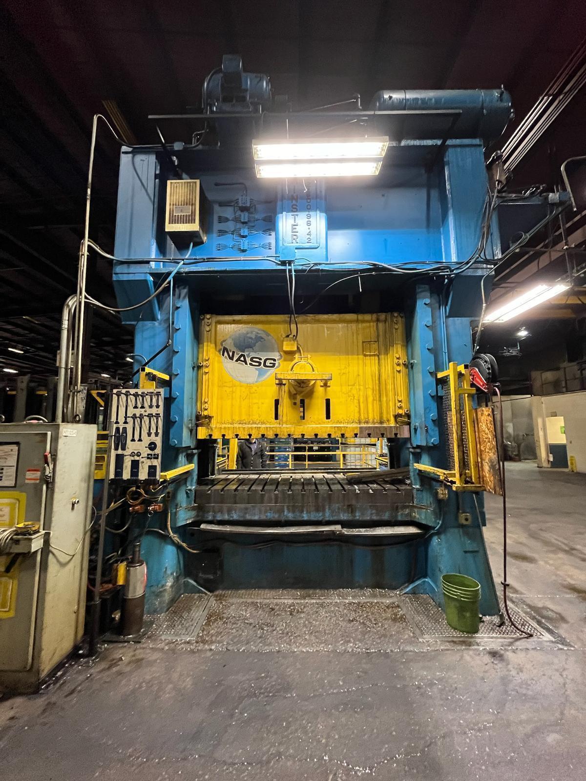 600 Ton Minster Press | Galaxie Corporation
