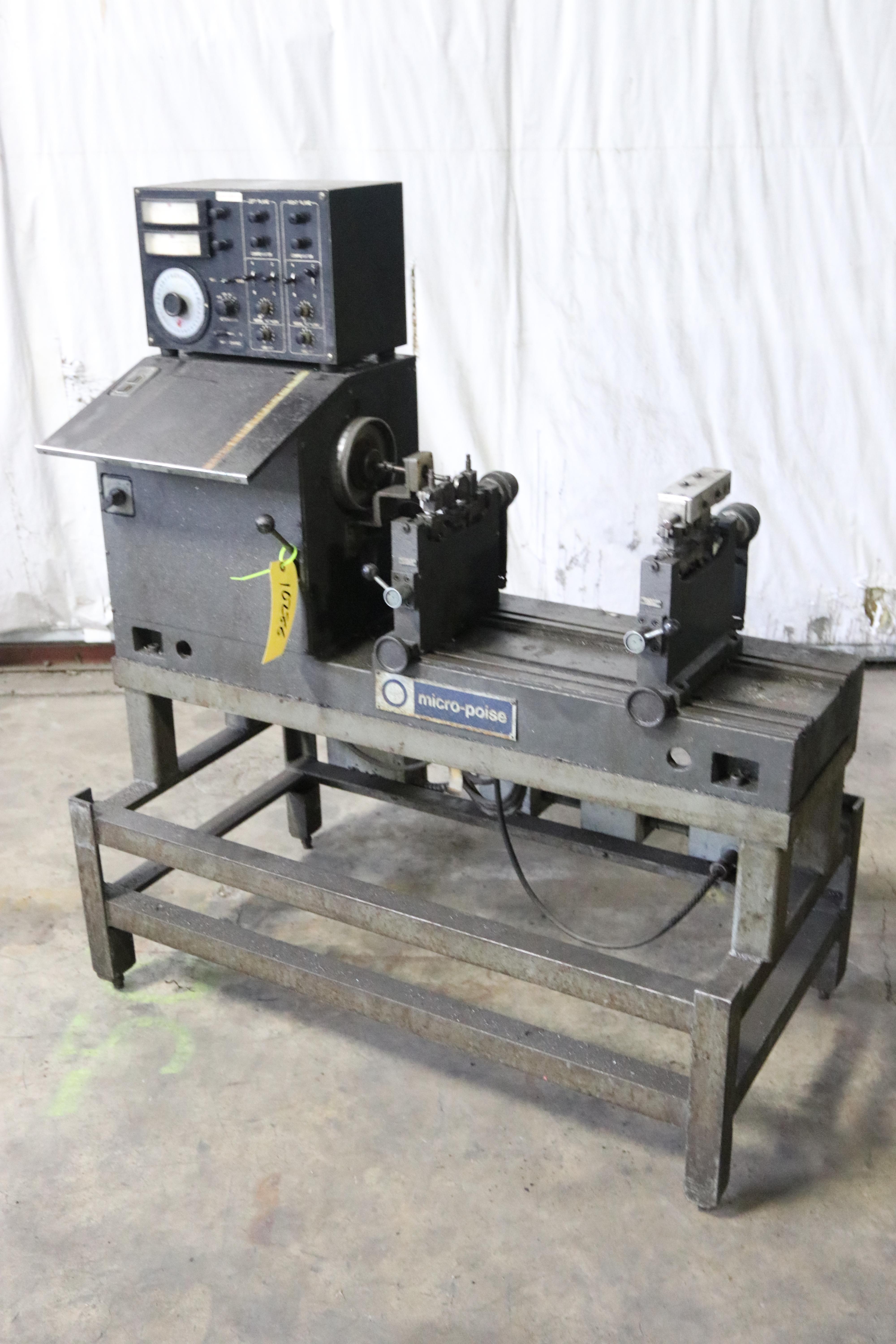 MICRO POISE TYPE #BM-4100 DYNAMIC BALANCING MACHINE / BALANCER: STOCK ...