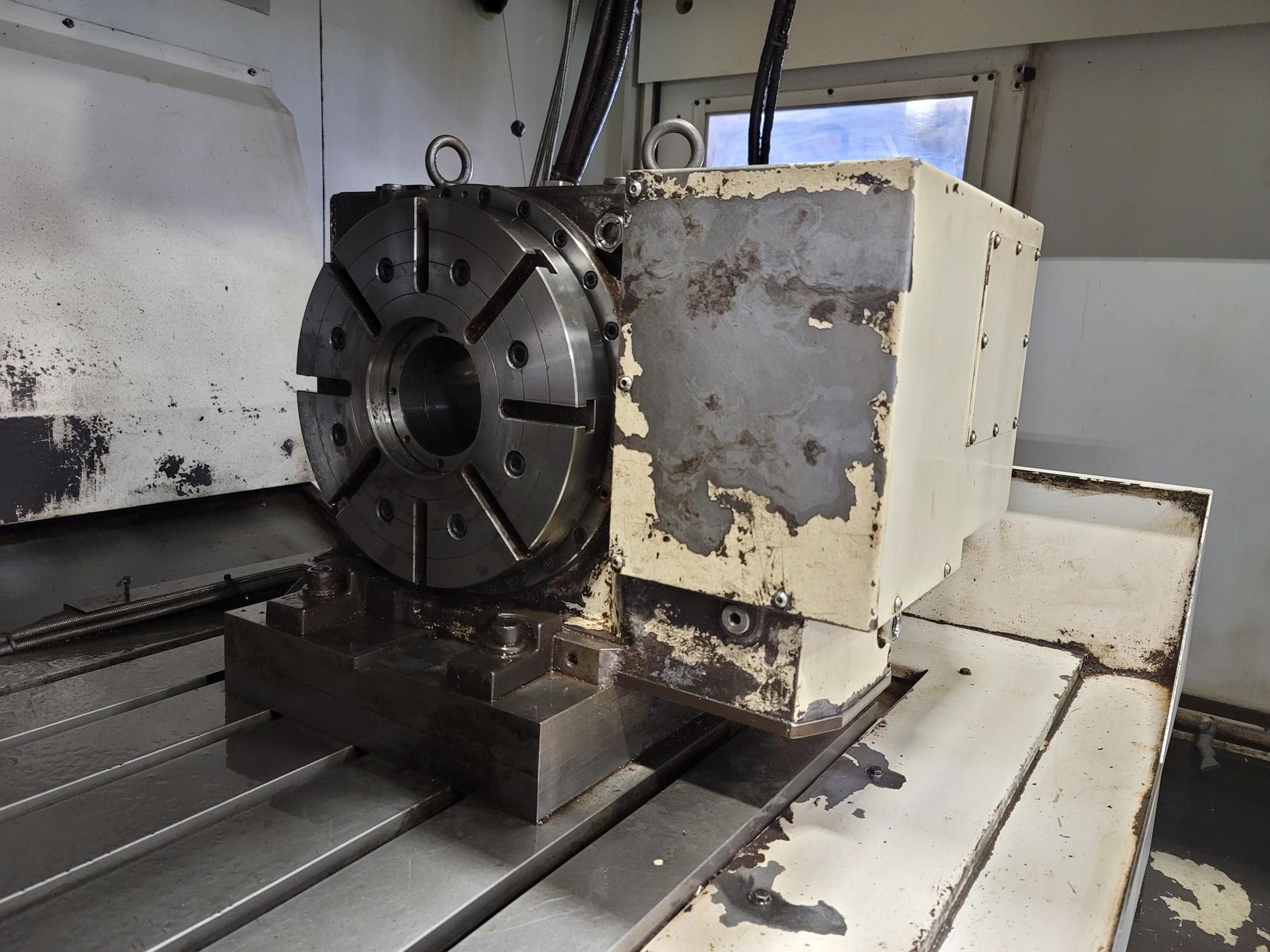 OKUMA MILLAC 761V II, X-60″, Y-30″, Z-25″, 70″ X 28″ TABLE, 4TH AXIS ...