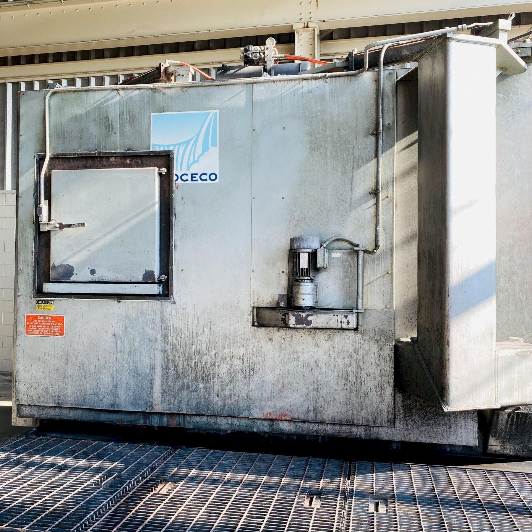 100″ PROCECO MODEL #HD-100-48-G-6000 ROTARY TABLE PARTS WASHER: STOCK 14814