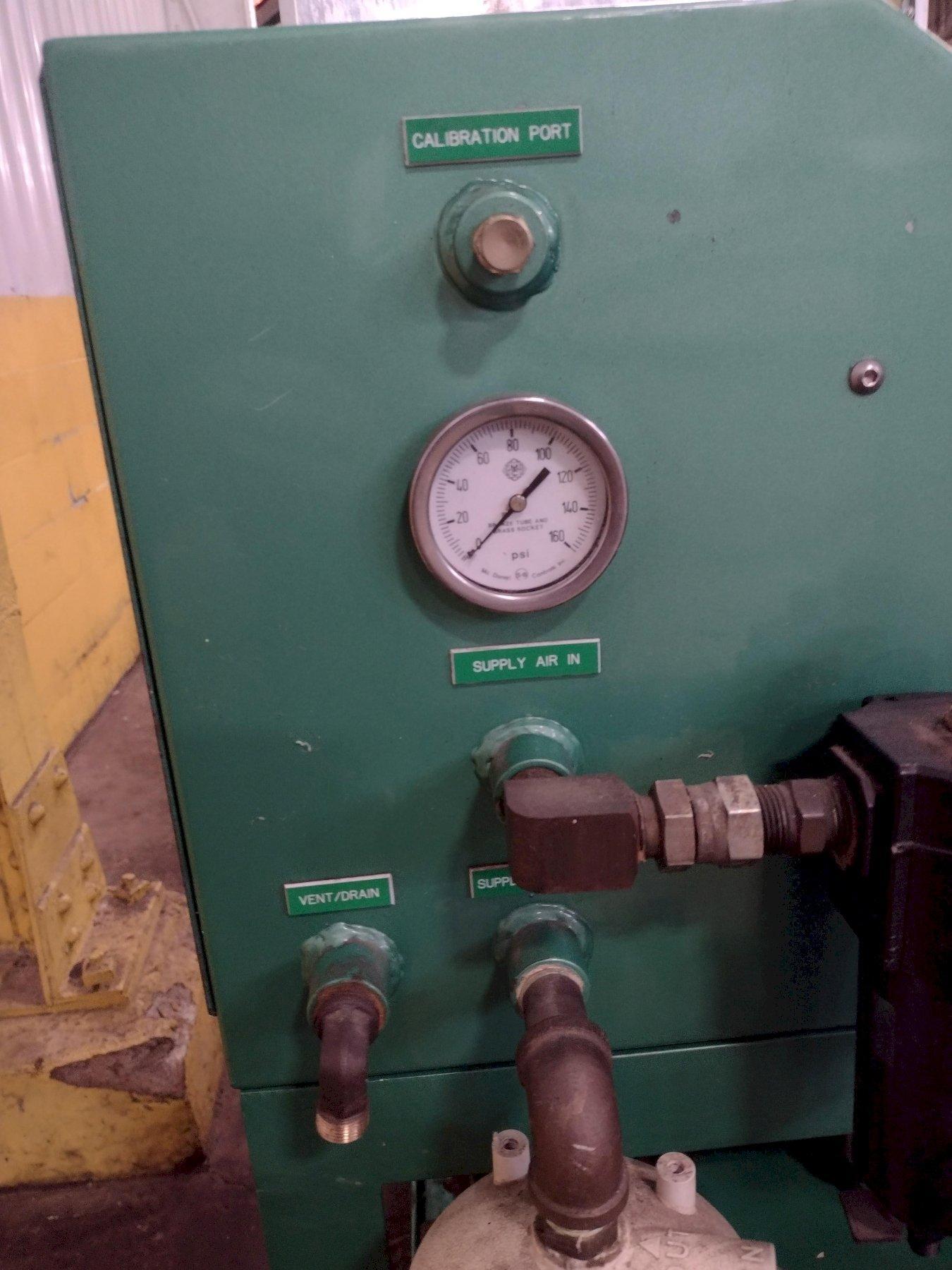 CALDER MODEL 600-15 VALVE PRESSURE TEST BENCH SYSTEM: STOCK #15826