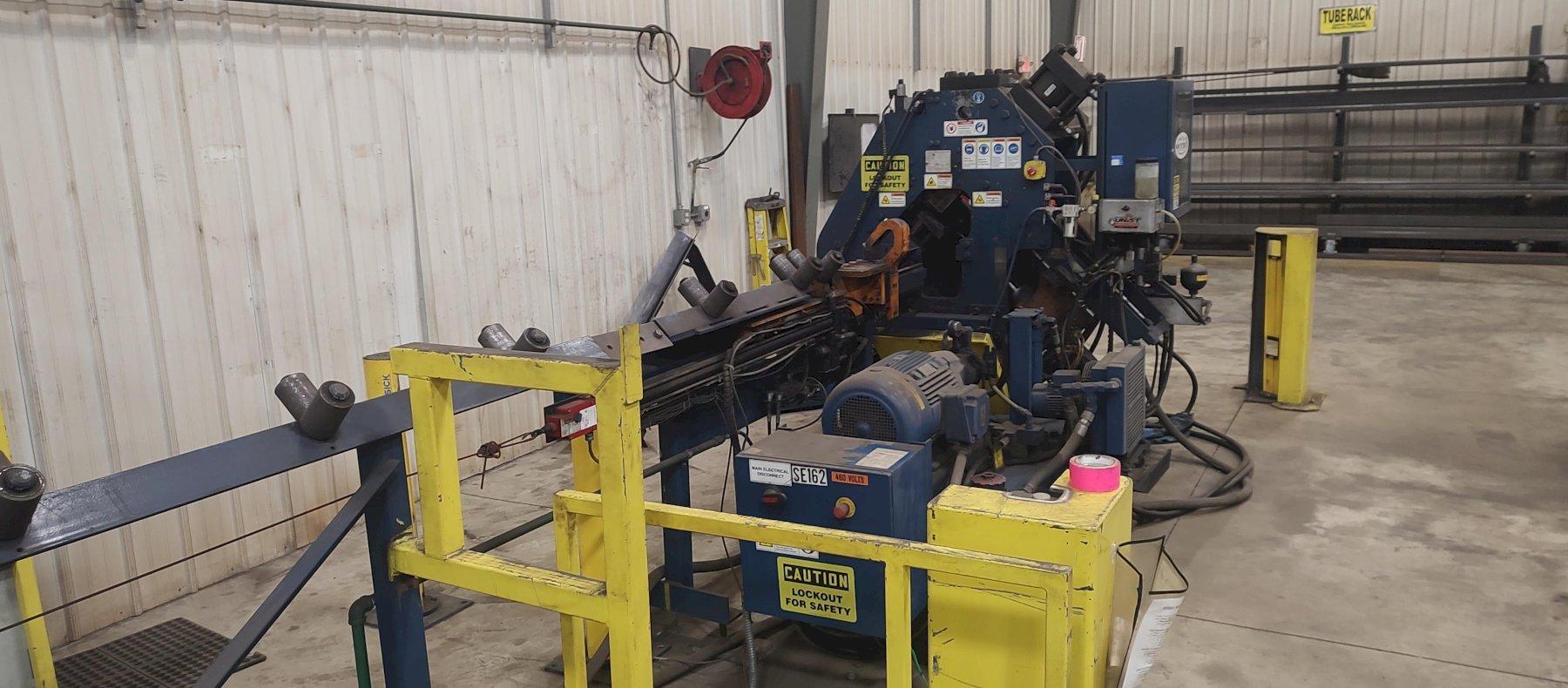 PEDDINGHAUS OCEAN CLIPPER CNC PUNCH/SHEAR/DRILL MACHINE (NEW IN 2012 ...
