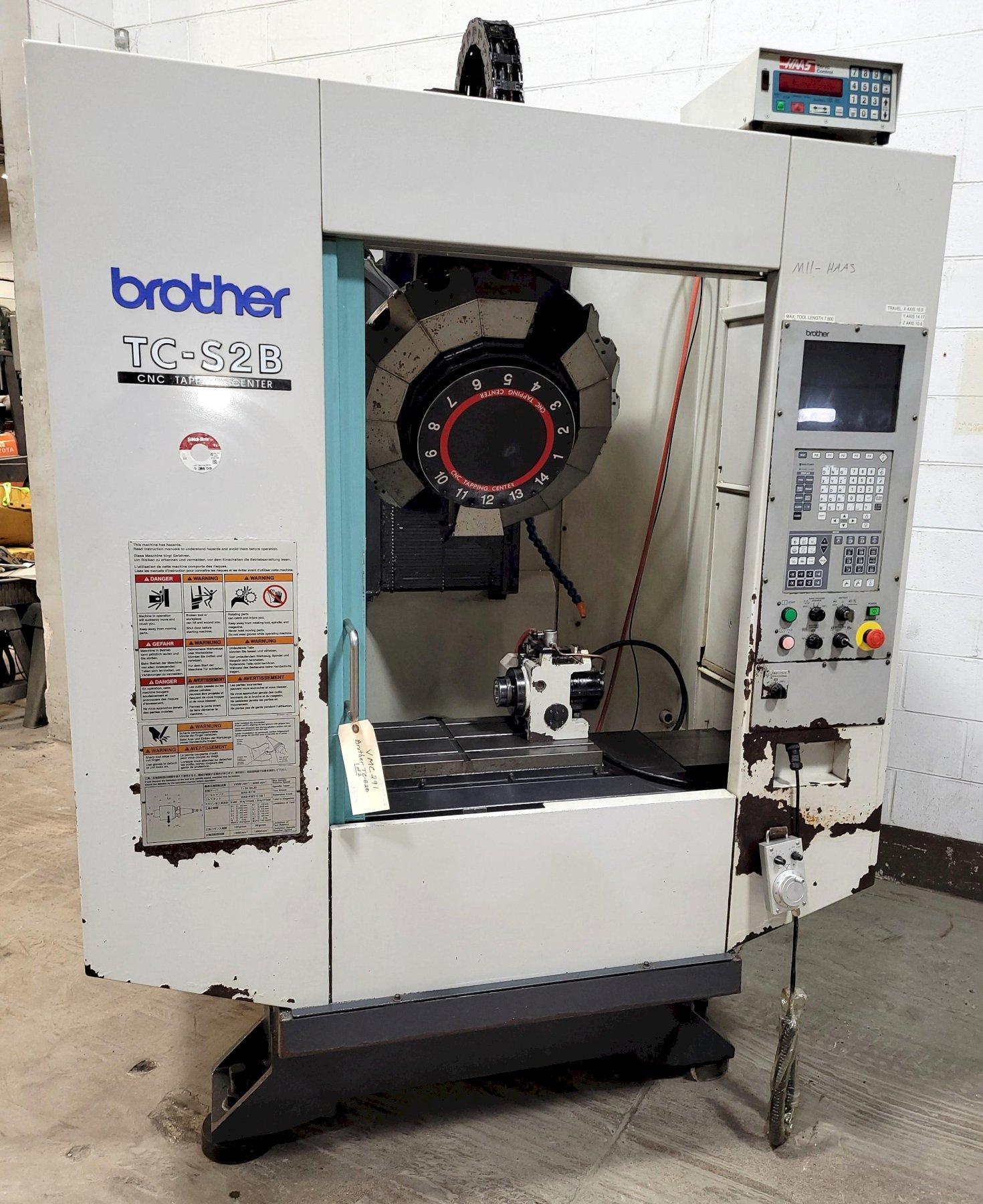 Brother TC-S2B CNC Drilling and Tapping Center | Adams Machinery Company
