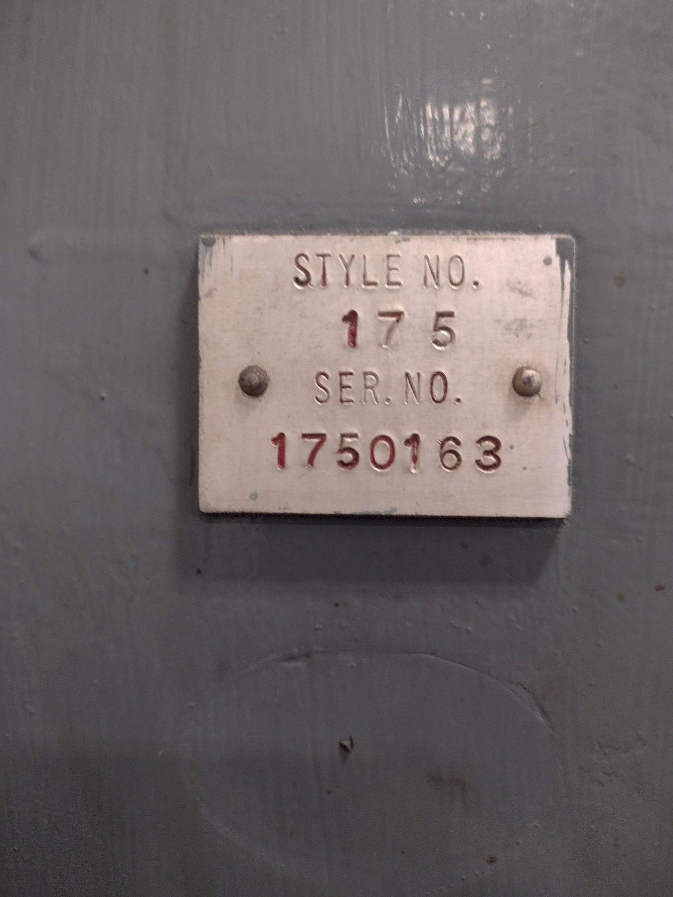 72″ EX-CELL-O VERTICAL CENTER LAPPING MACHINE: STOCK #17859