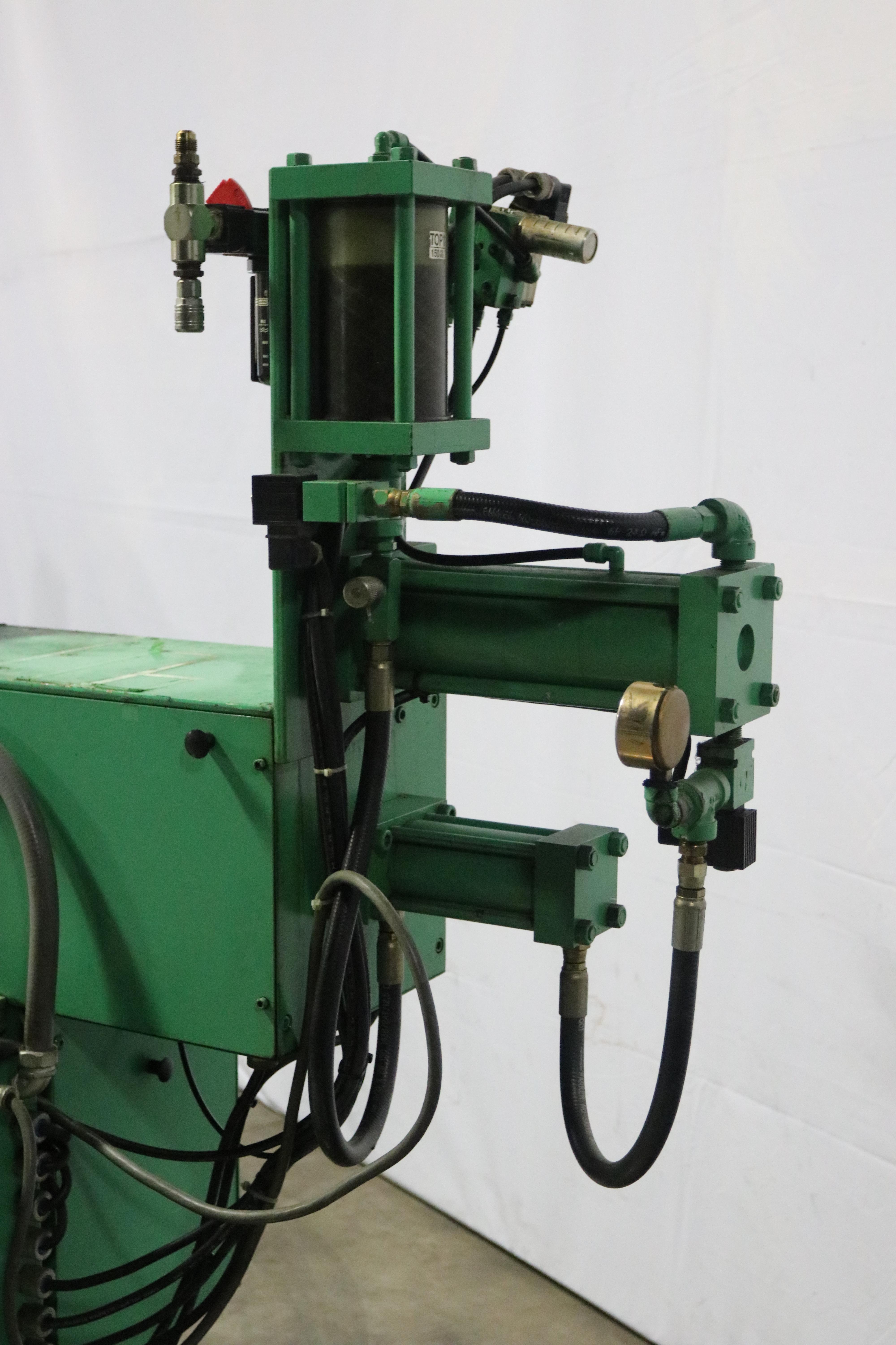 1-3/8″ CARSON TRC-1 Flat End Spinner/Tube End Closing Machine: STOCK #10496