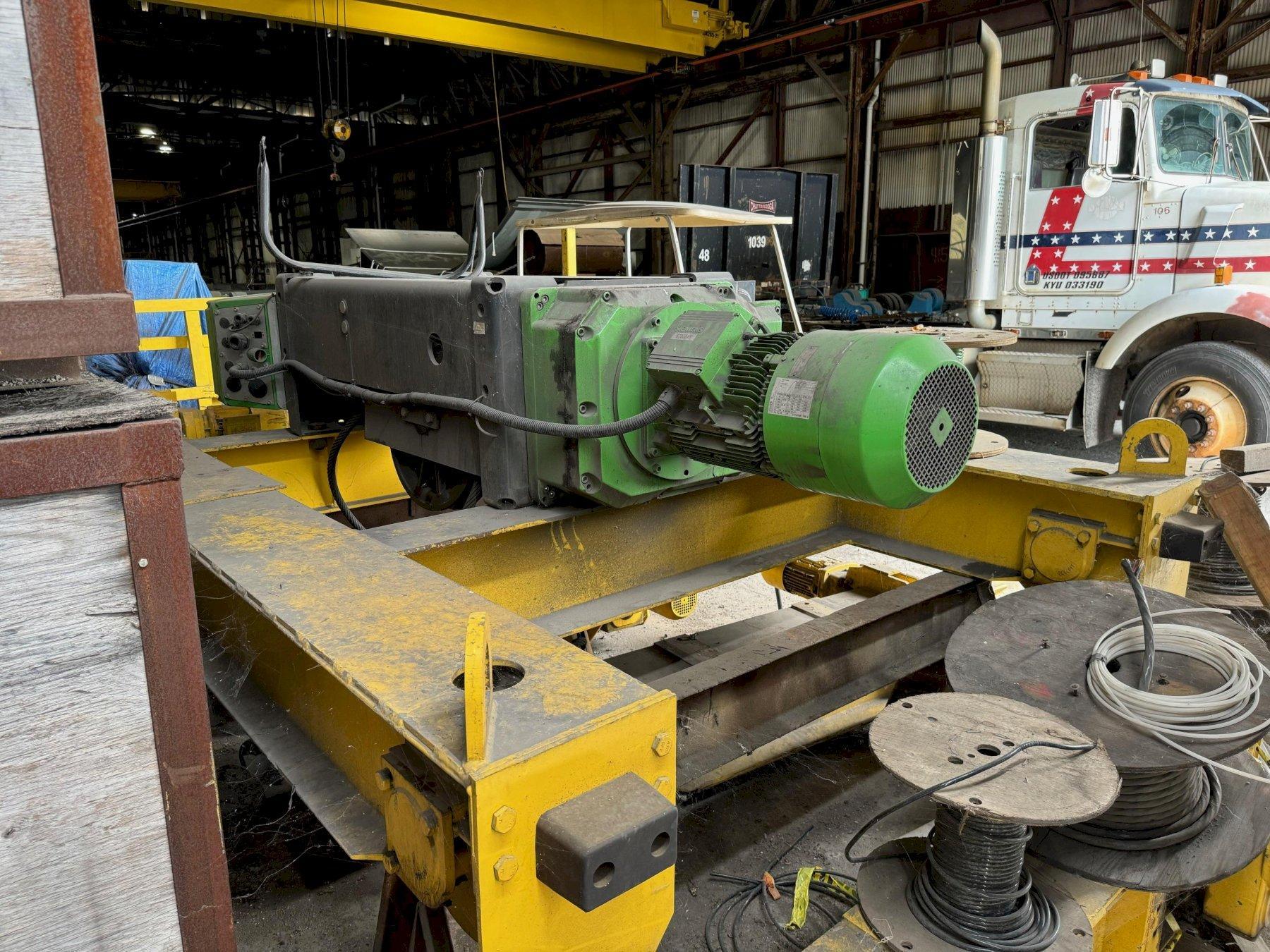 50 TON X 66′ DESHAZO DOUBLE GIRDER OVERHEAD BRIDGE CRANE(NEW IN 2011 ...