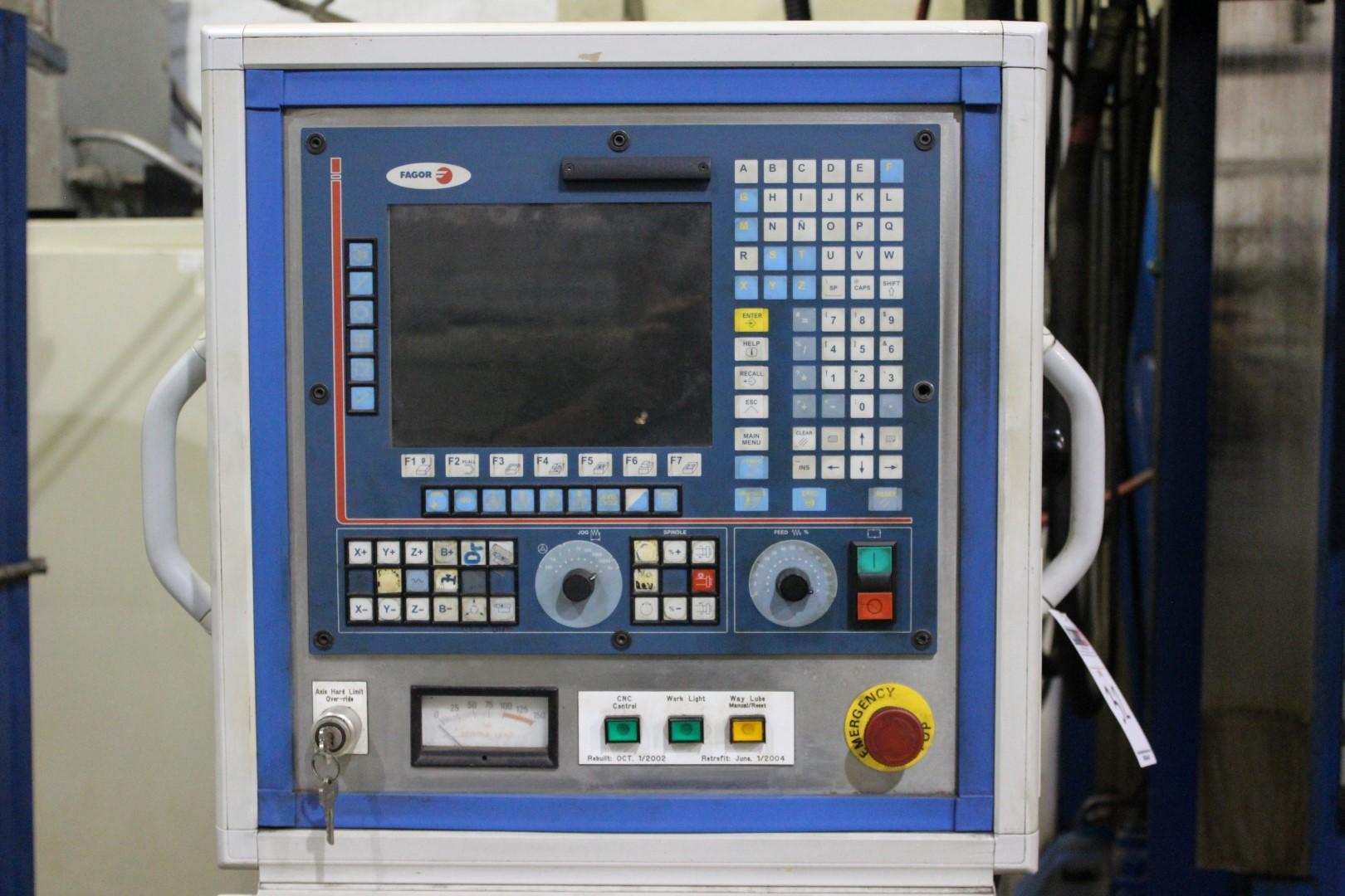 5″ Lucas CNC Horizontal Boring Mill | G-2000 Inc.