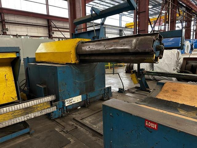 60” x .125” x 40,000# Rowe / Herr Voss Cut-To-Length Line with 6HI ...