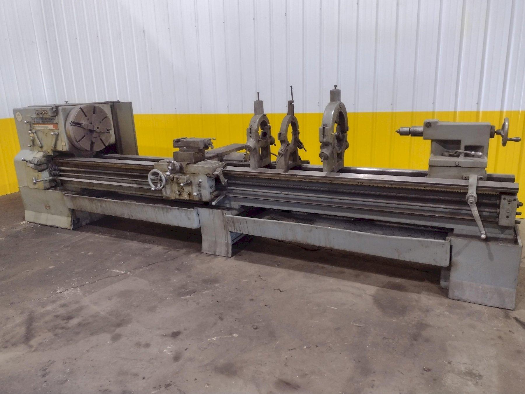 LEBLOND REGAL 5″ HOLLOW SPINDLE ENGINE LATHE: STOCK #19522