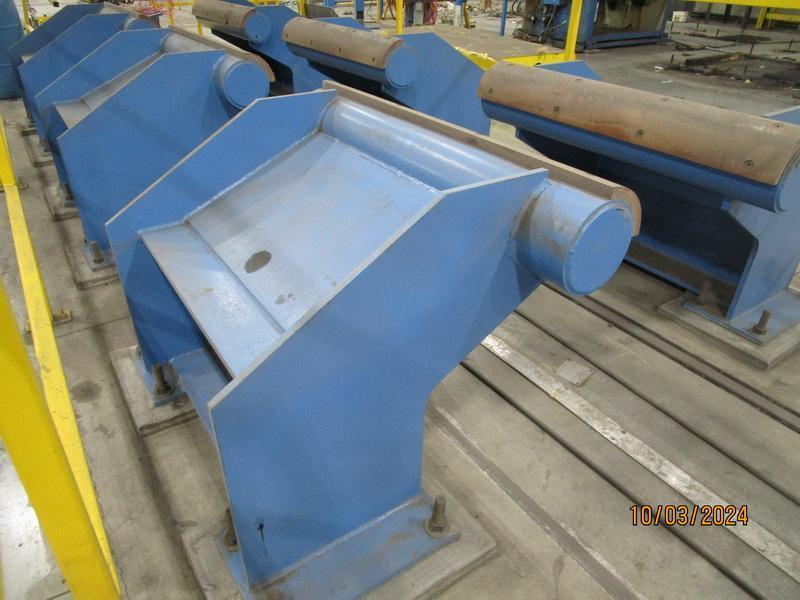 60″ x 20,000# 4 Coil Storage Stands & Coil Car | Galaxie Corporation