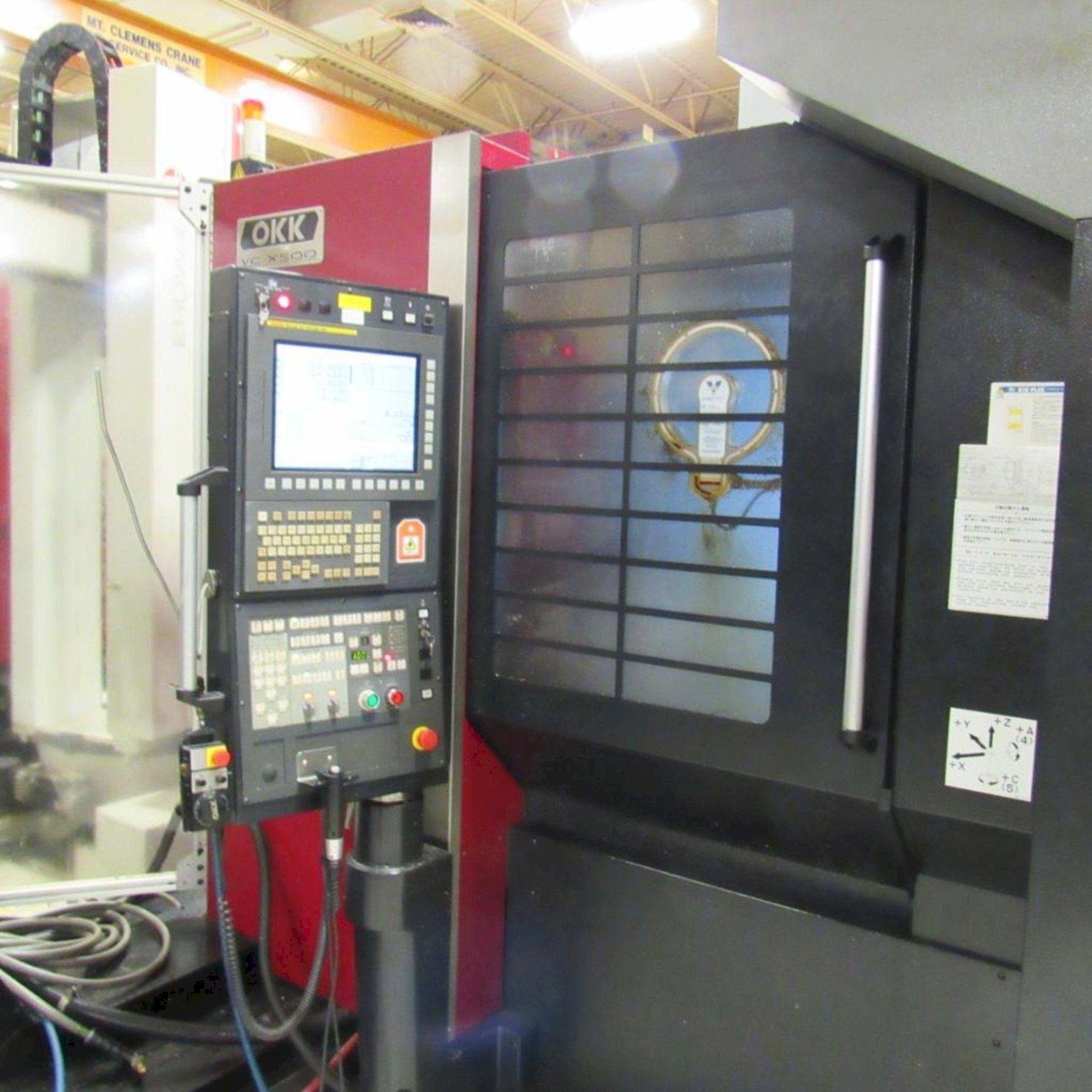 OKK VC-X500 5-Axis CNC Vertical Machining Center For Sale – 2016 | Buy ...