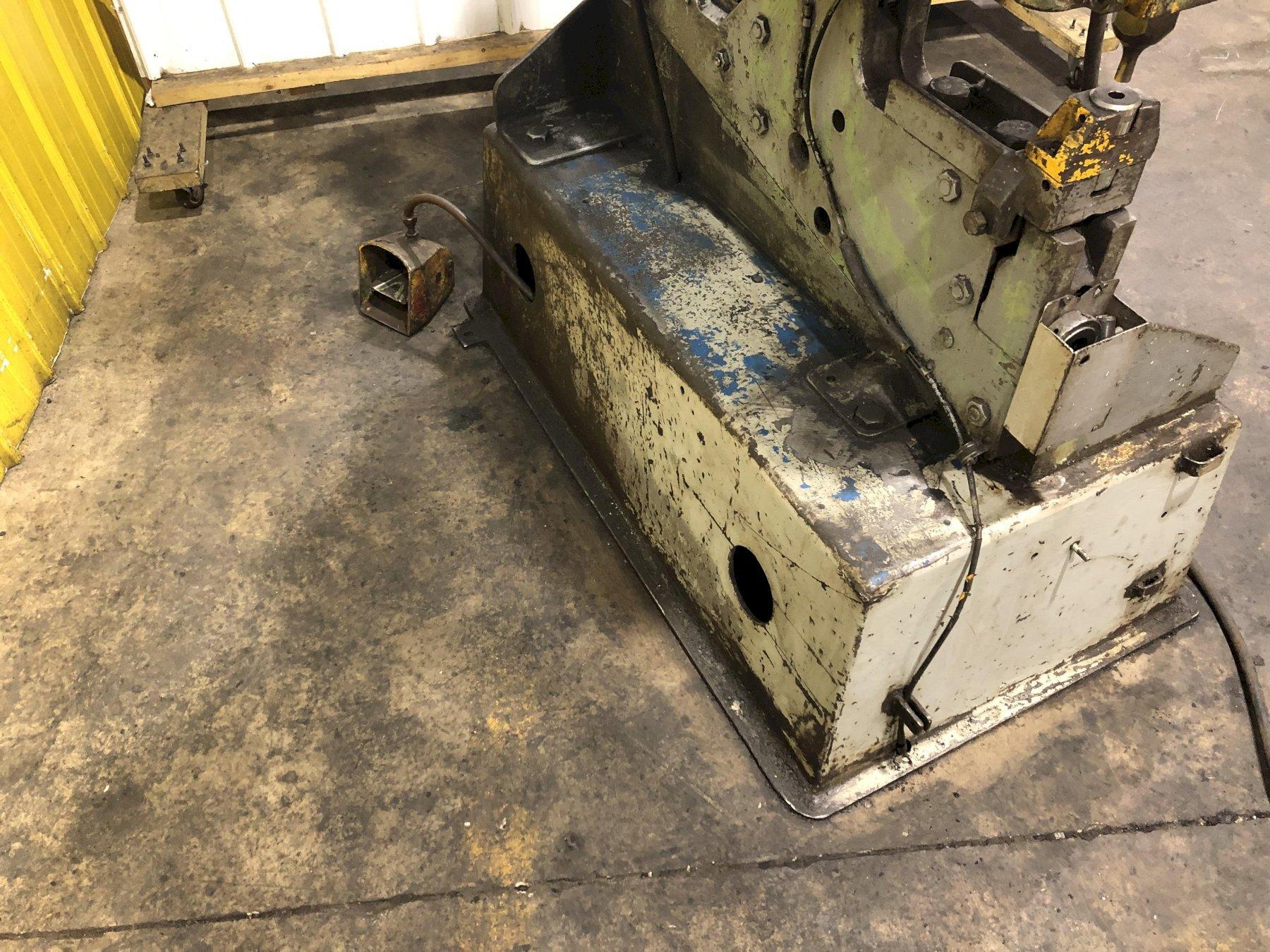 MUBEA MECHANICAL IRONWORKER W/ DIES FOR BAR SHEAR: STOCK #19069