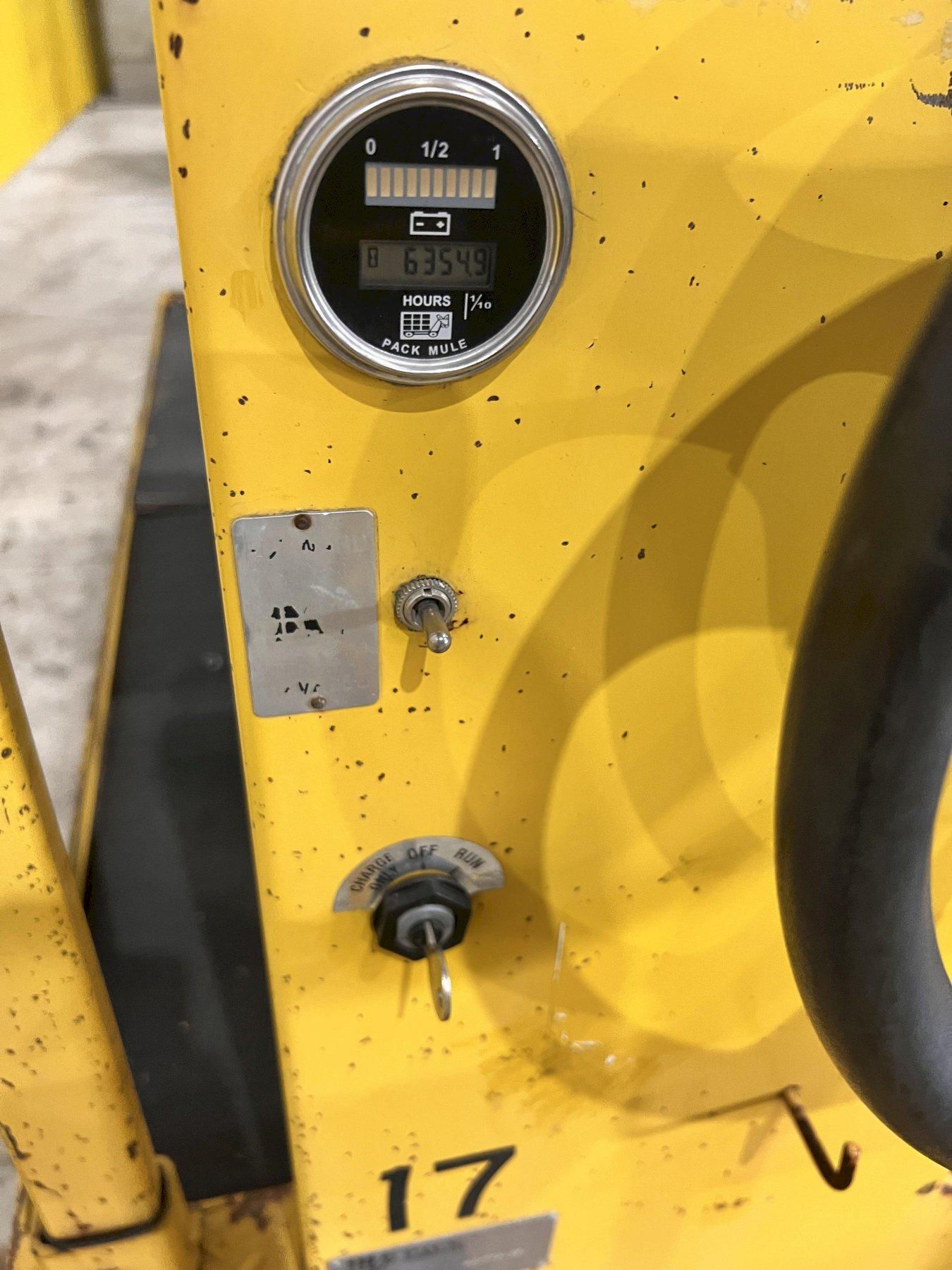 1200 LBS PACK MULE MODEL #SC-775-6CA 36V ELECTRIC CHASER CART: STOCK #21671