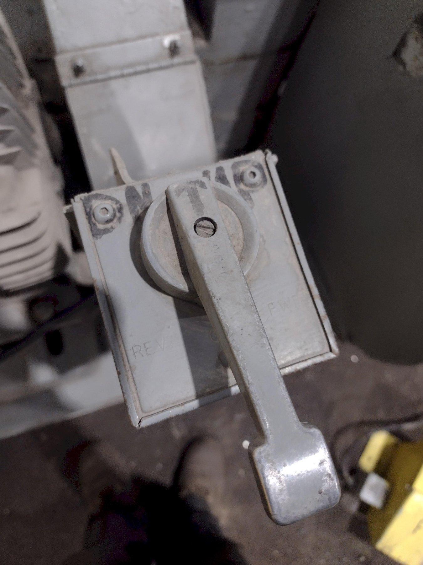 8′ X 10 GAUGE WEBB R3L INITIAL PINCH PLATE BENDING ROLL: STOCK #19870