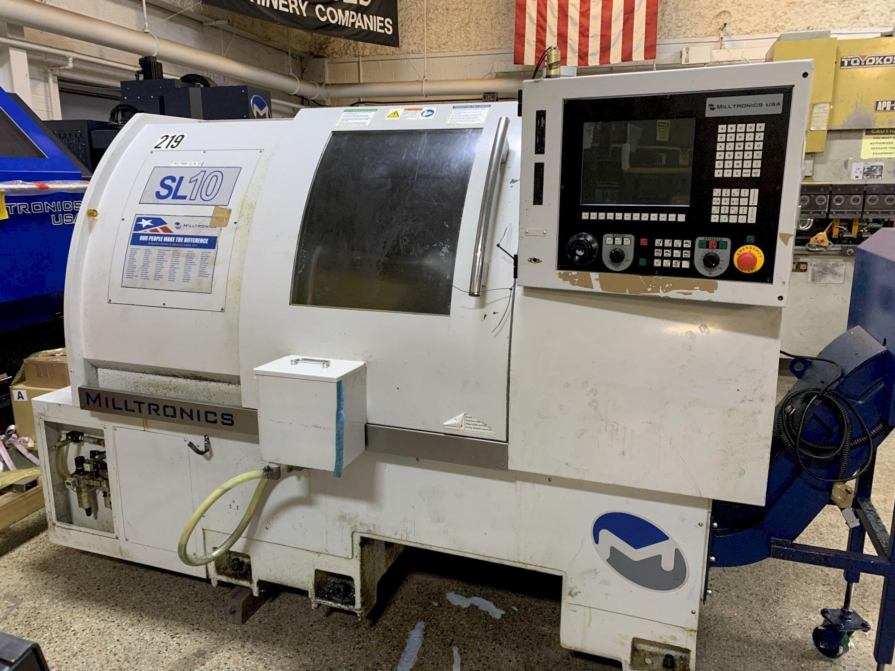 Milltronics Model SL10 CNC Turning Center with Live Tools | AMC