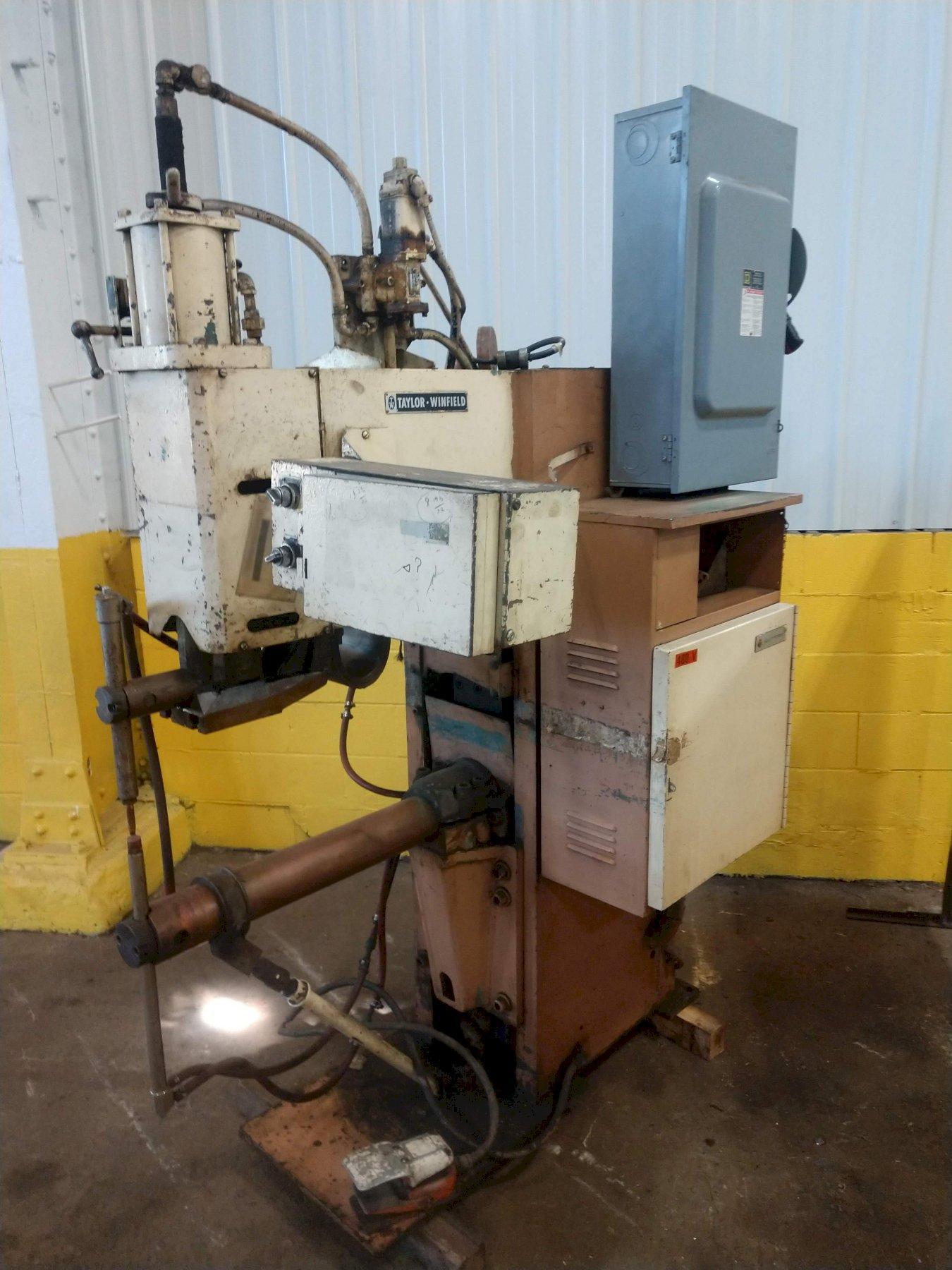 75 KVA TAYLOR WINFIELD ENC-24-75 AIR OPEN SPOT WELDER: STOCK #11148