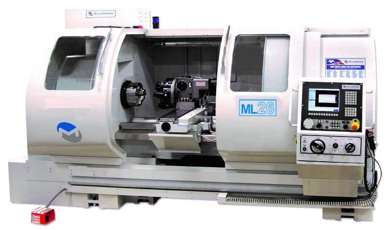 Milltronics ML26/80 CNC 2-Axis Flat Bed Lathe, New 2013. | AMC