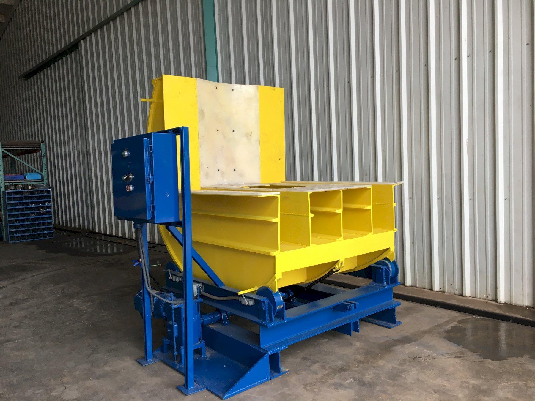 10,000 LBS x 48″ MECHANICAL POWERED COIL UPENDER | Deer Creek Machinery