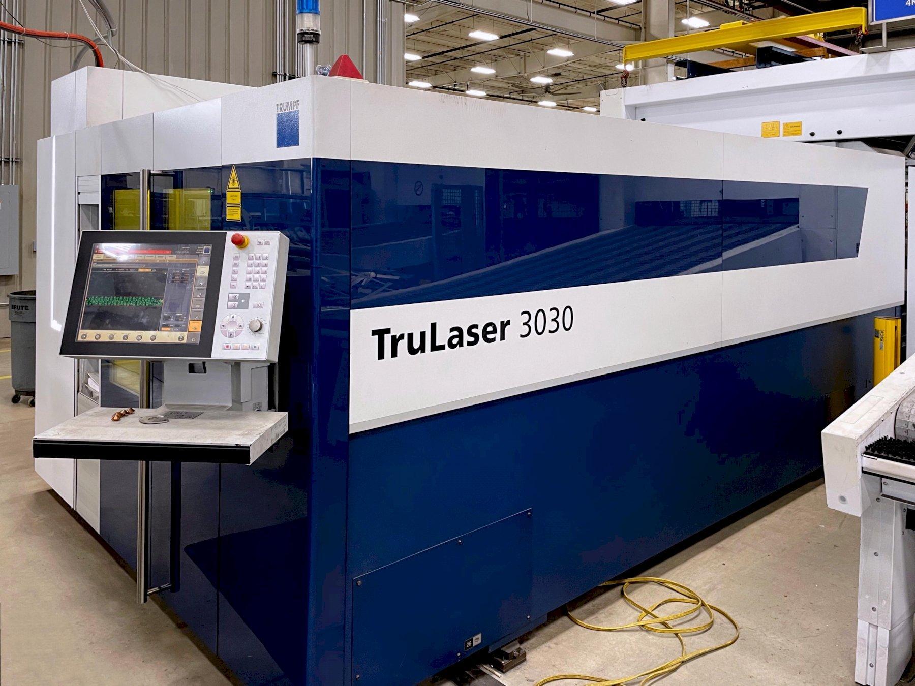 TRUMPF TruLaser 3030 Fiber Laser Cutters Machine Hub TRUMPF TruLaser 3030 Fiber Laser Cutters Machine Hub
