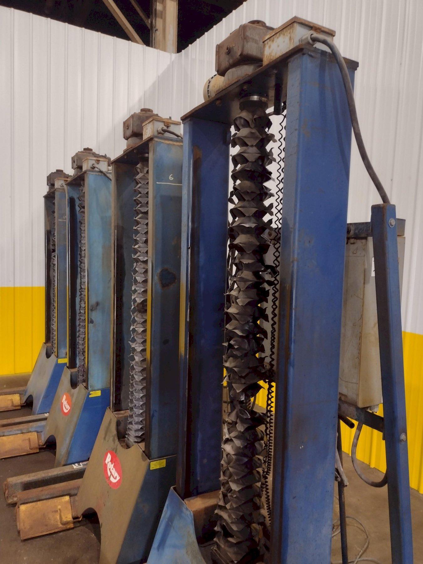 (4) 12,000 LBS ROTARY “TRANSPO-LIFT” MOBILE COLUMN VEHICLE LIFTS ...