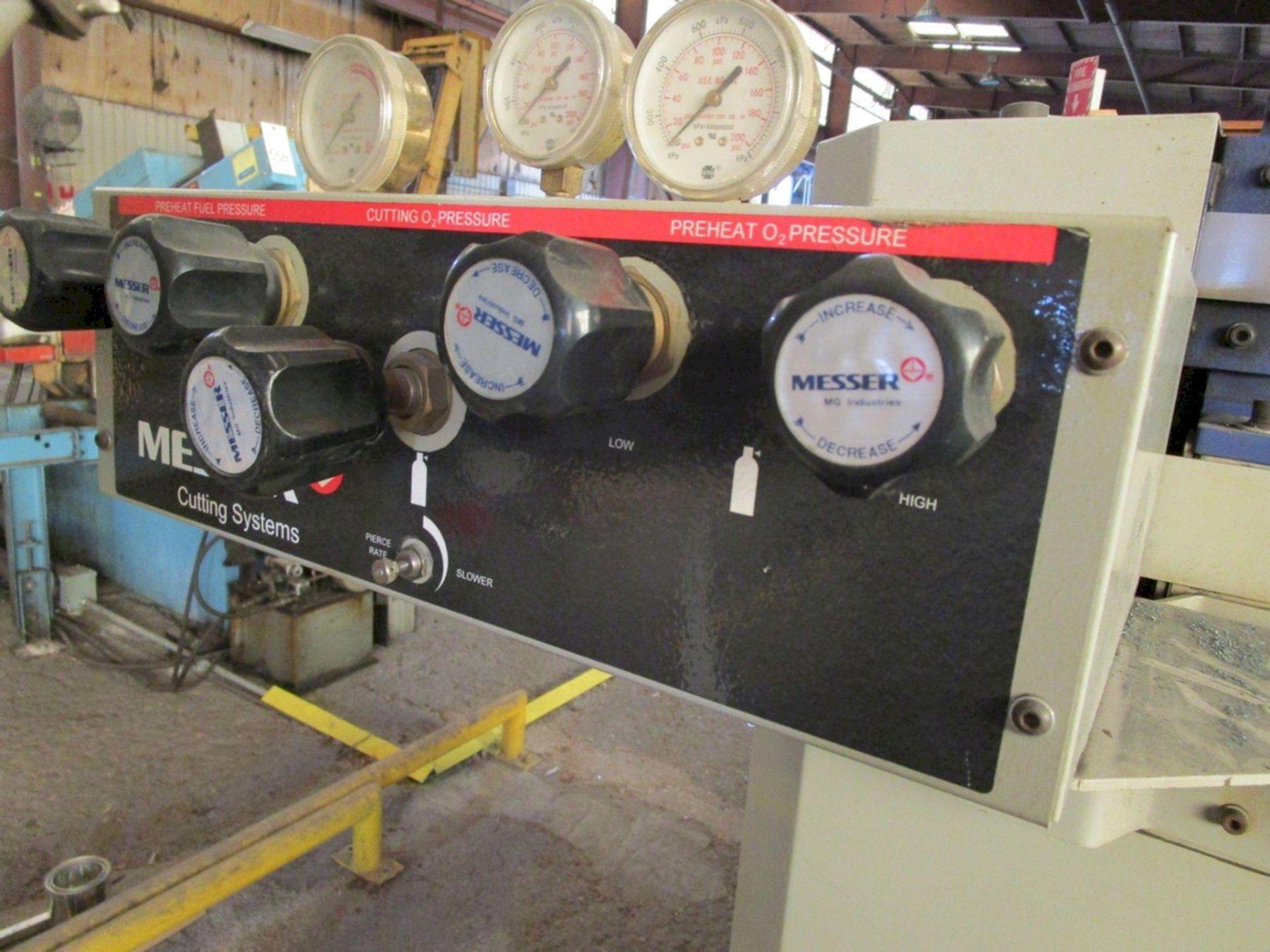 2015 MESSER PLATEMASTER II OXYFUEL CNC CUTTING MACHINE: STOCK #17501