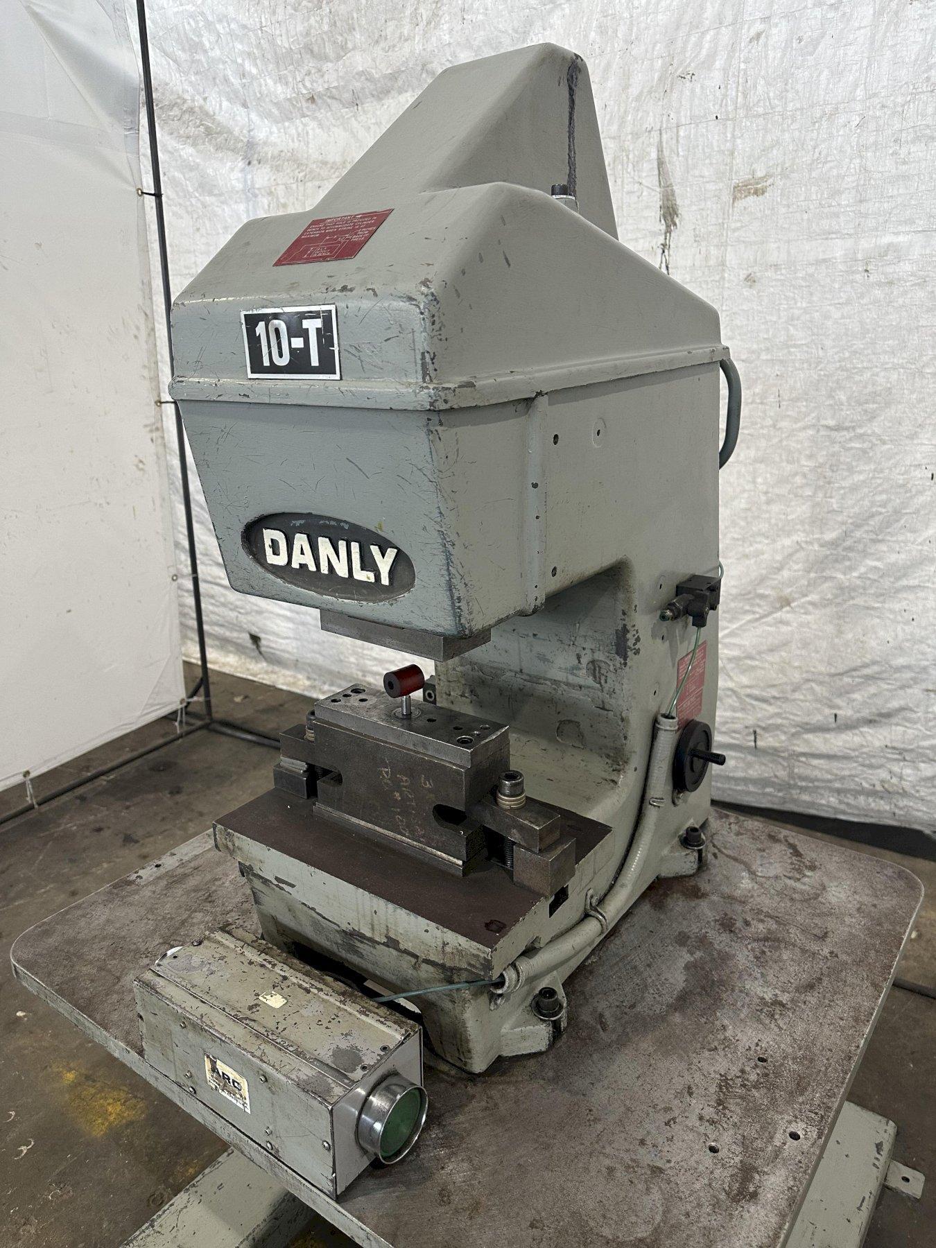 10 TON DANLY 10-VS C-FRAME PNEUMATIC TOGGLE PRESS. STOCK # 1247623 | G ...