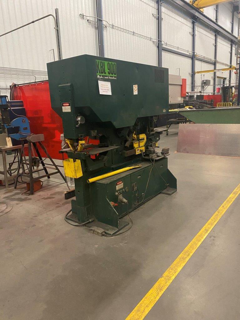 USED, 90 TON MUBEA MODEL KBL 900 IRONWORKER | Harris Machine Tools