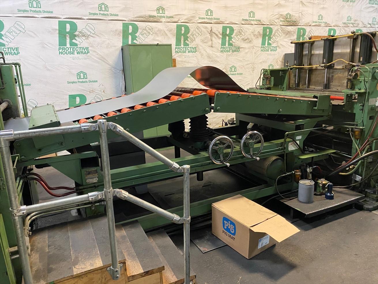 48″ DAHLSTROM MODEL #16AHT CUT TO LENGTH LINE HUMP TABLE: STOCK 19767