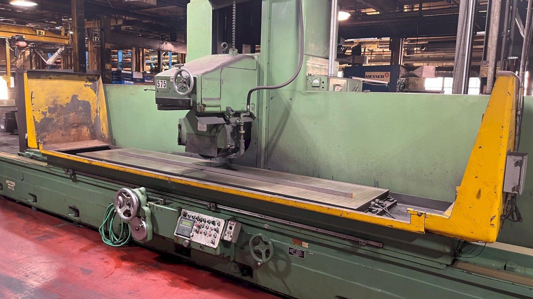 For Sale - MATTISON Grinders, Surface, Recip. - 36″ x 168″ Mattison ...