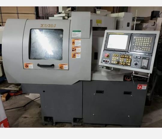 1 – PREOWNED HANWHA CNC SWISS SCREW MACHINE, MODEL #: XD20J | Smith ...