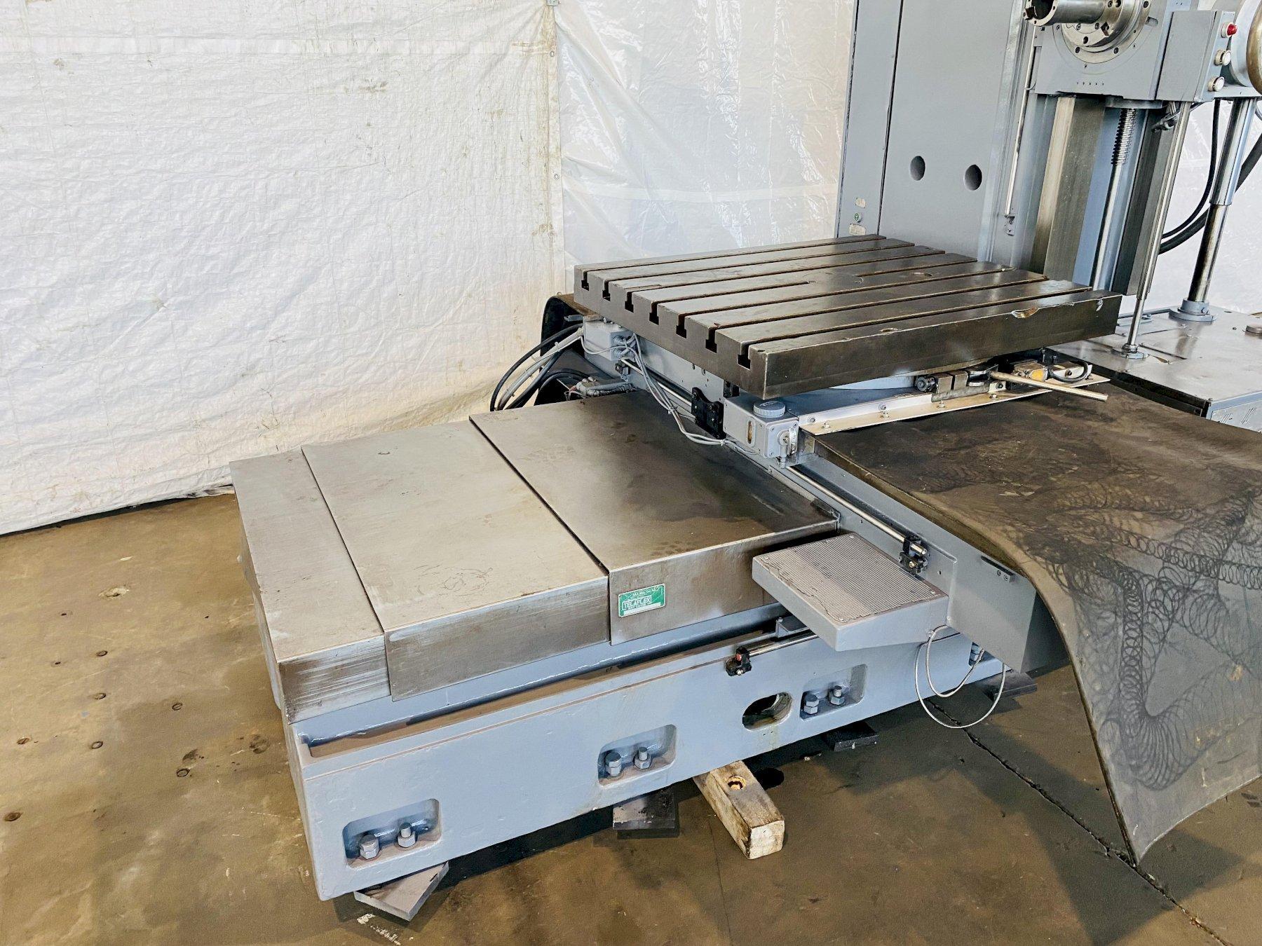 3″ SHIBAURA 50 TAPER TABLE TYPE HORIZONTAL BORING MILL | G-2000 Inc.