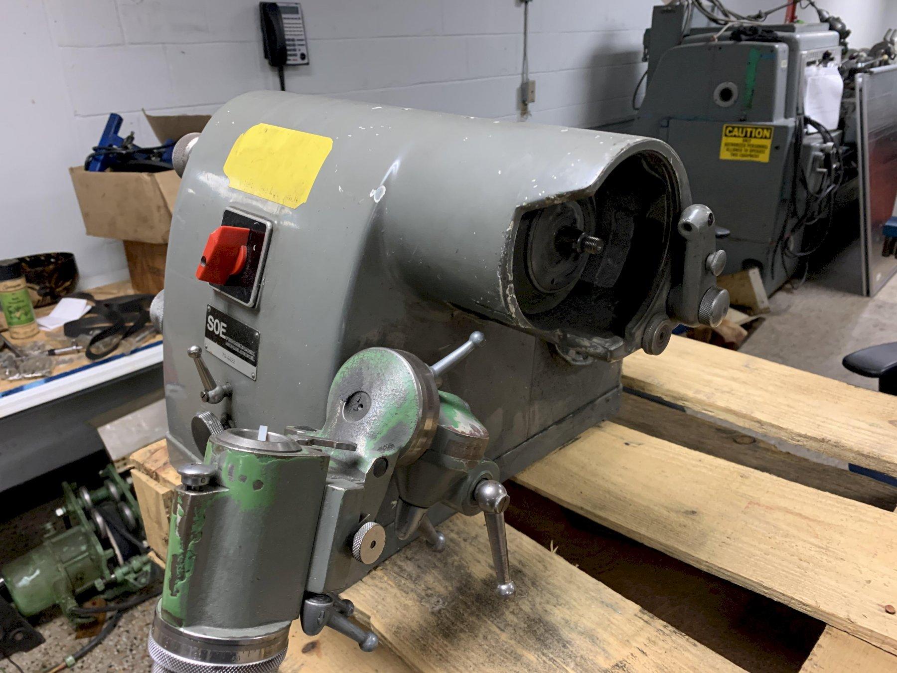 Deckel Model SOE Single Lip Cutter Grinder, S/N 79-4422 | AMC