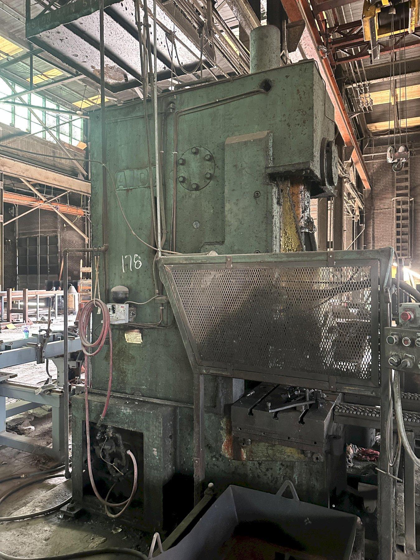 120 TON AIDA GAP FRAME PRESS: STOCK #22886