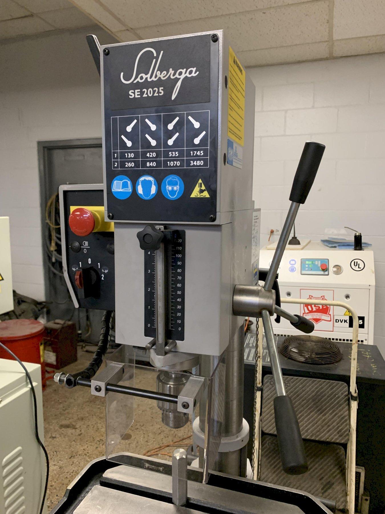 20″ Solberga Model SE-2025 Floor Model Geared Head Drill Press, S/N ...