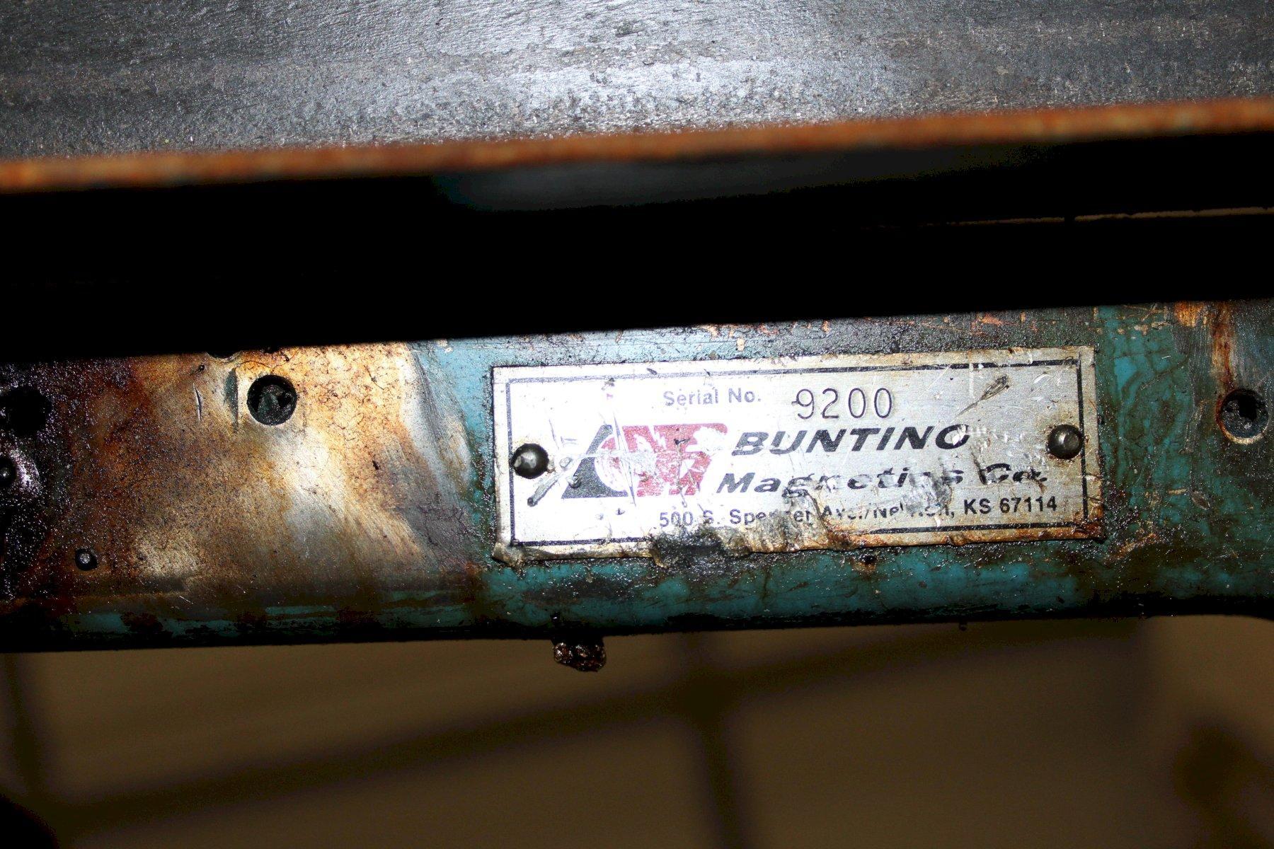 12″ X 72″ BUNTING MAGNETICS BELT CONVEYOR | D&D Industries, Inc.