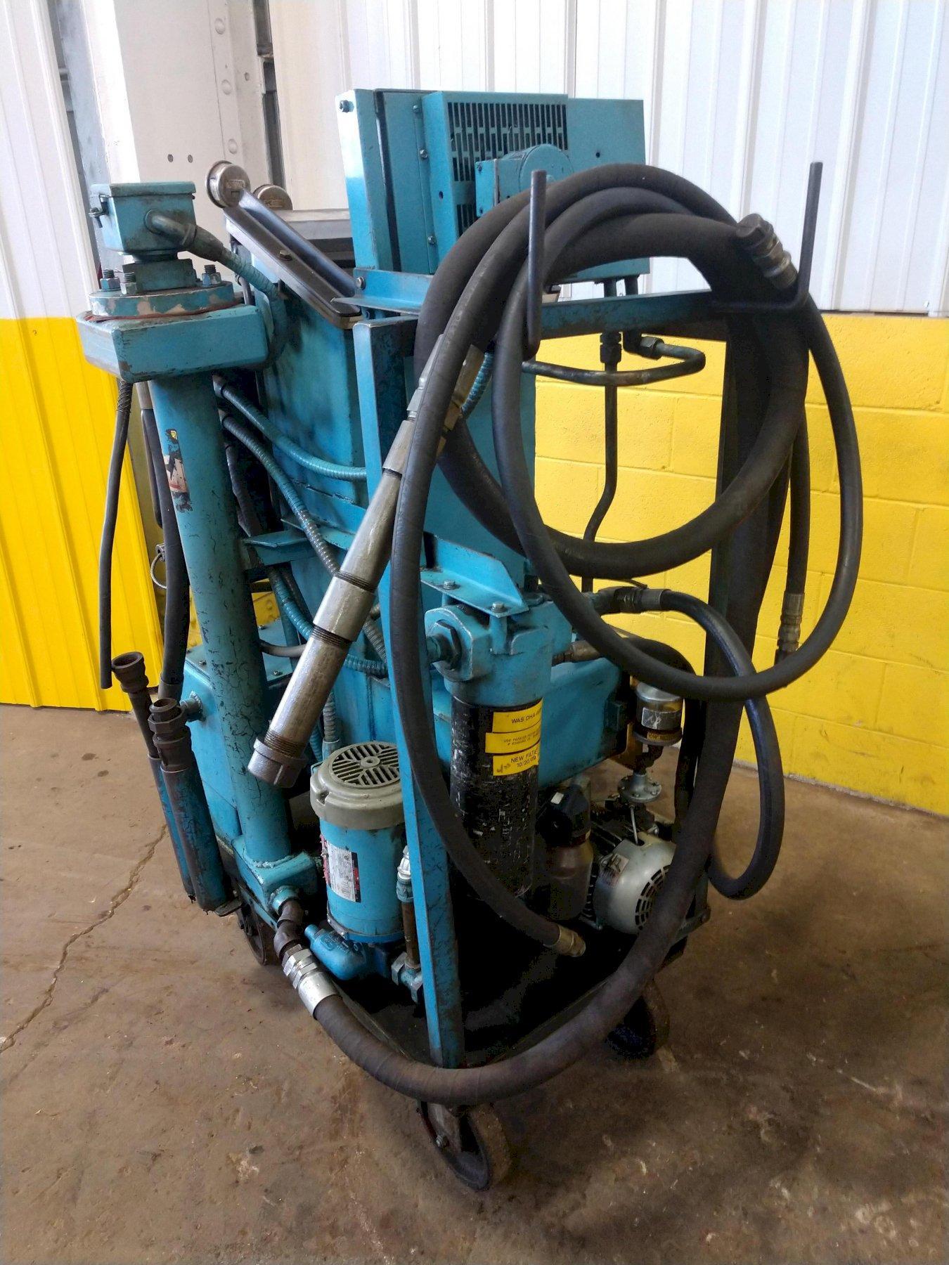 10 GPM PARKER MODEL #PVS-600 PORTABLE OIL PURIFICATION SYSTEM: STOCK #13542