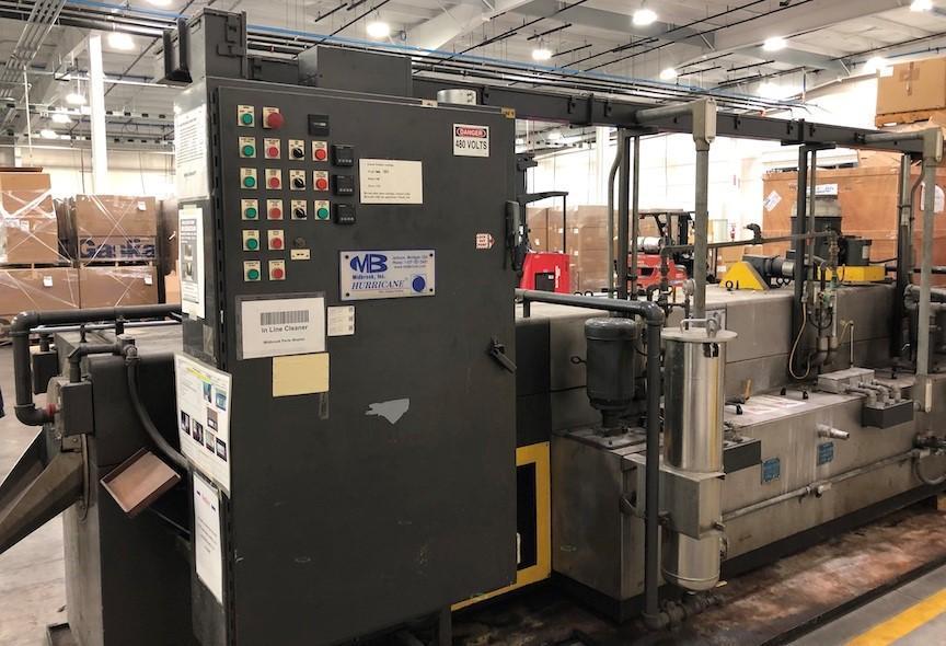 15″ x 17′ Hurricane 50 W/R/D Rotary Drum Washer | G-2000 Inc.