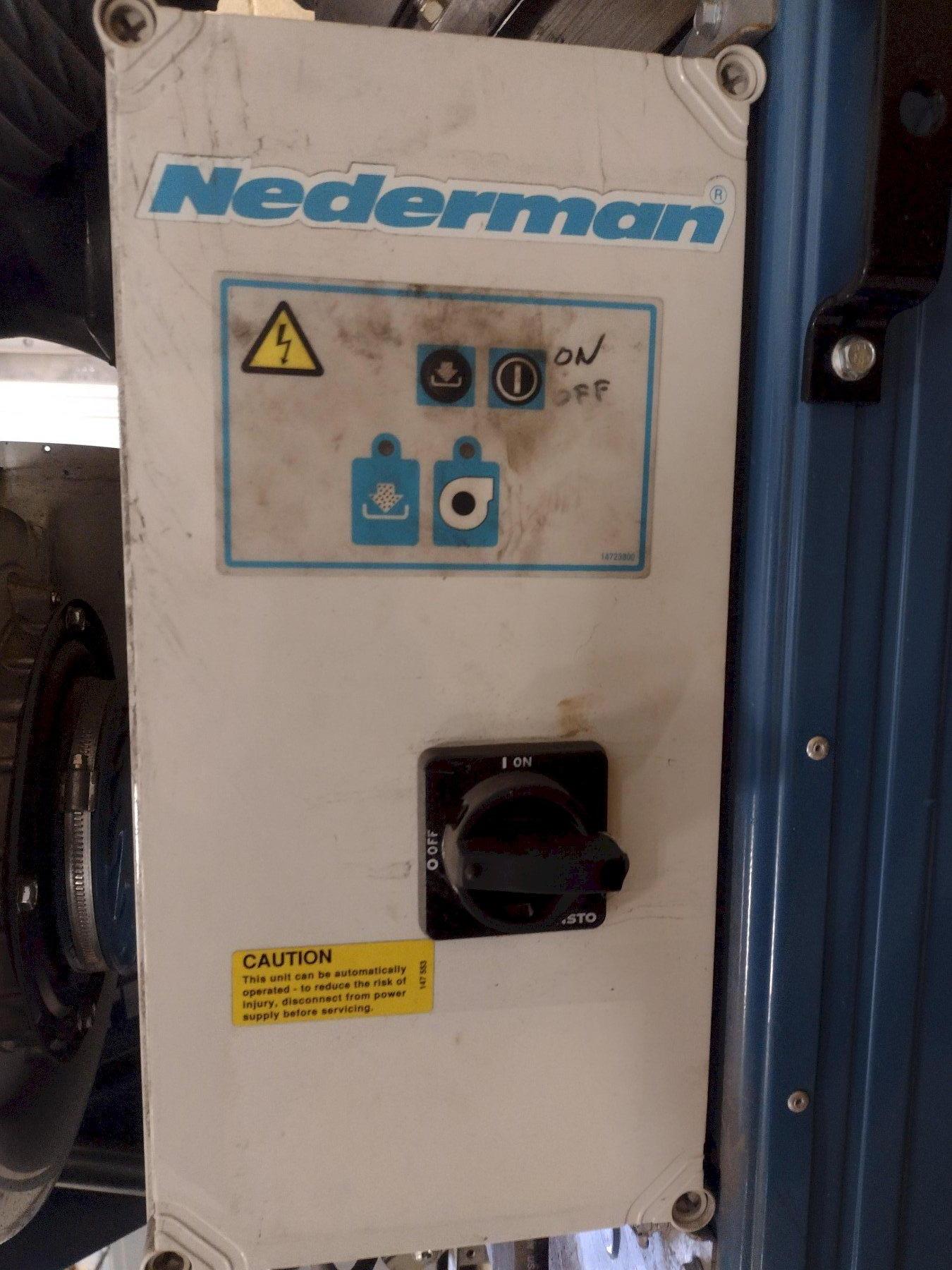 2 HP NEDERMAN WELD FUME EXTRACTION AIR FILTER SYSTEM: STOCK 18573